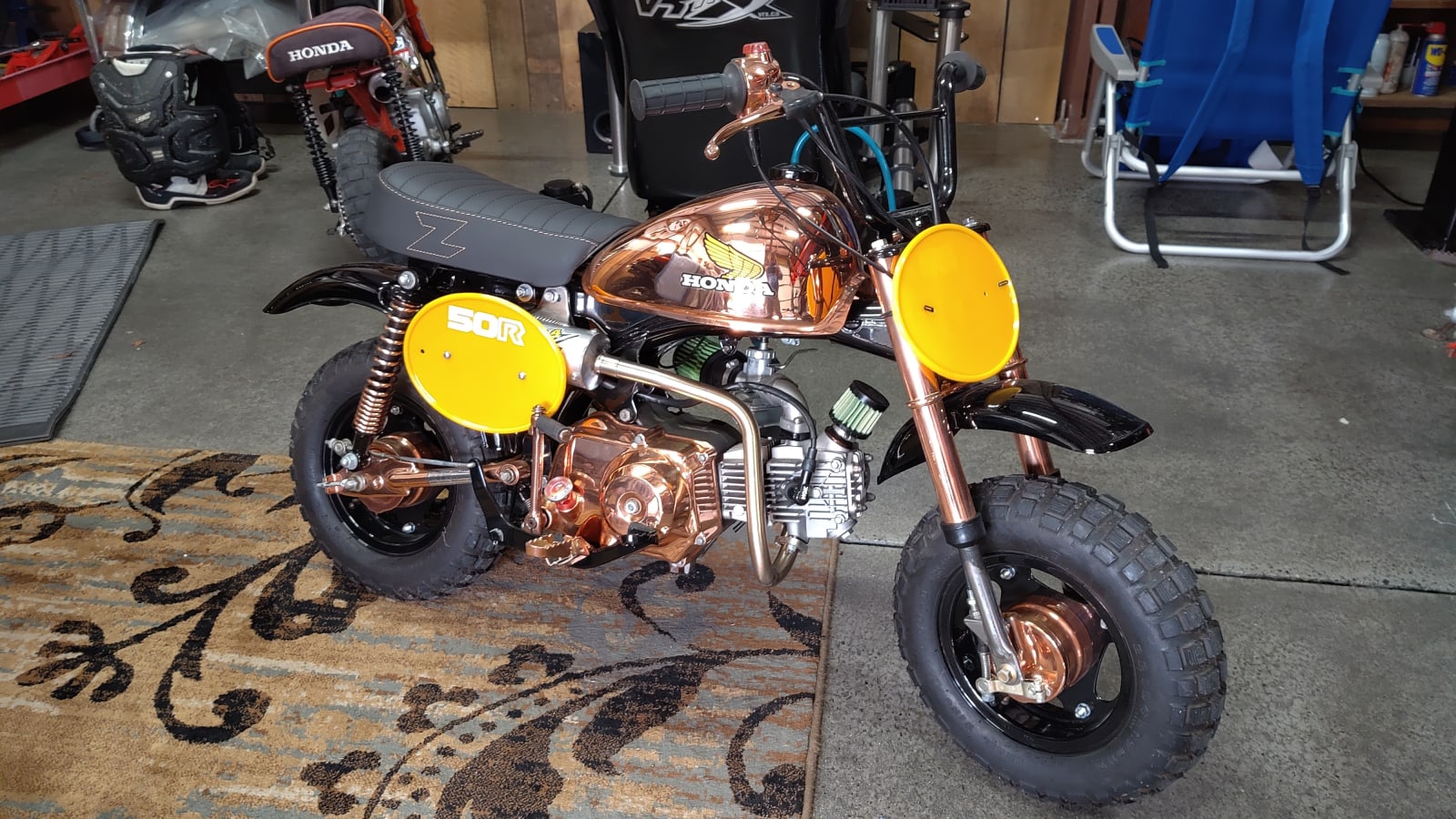 1983 Honda Z50R Custom at Kissimmee 2022 as E235 - Mecum Auctions
