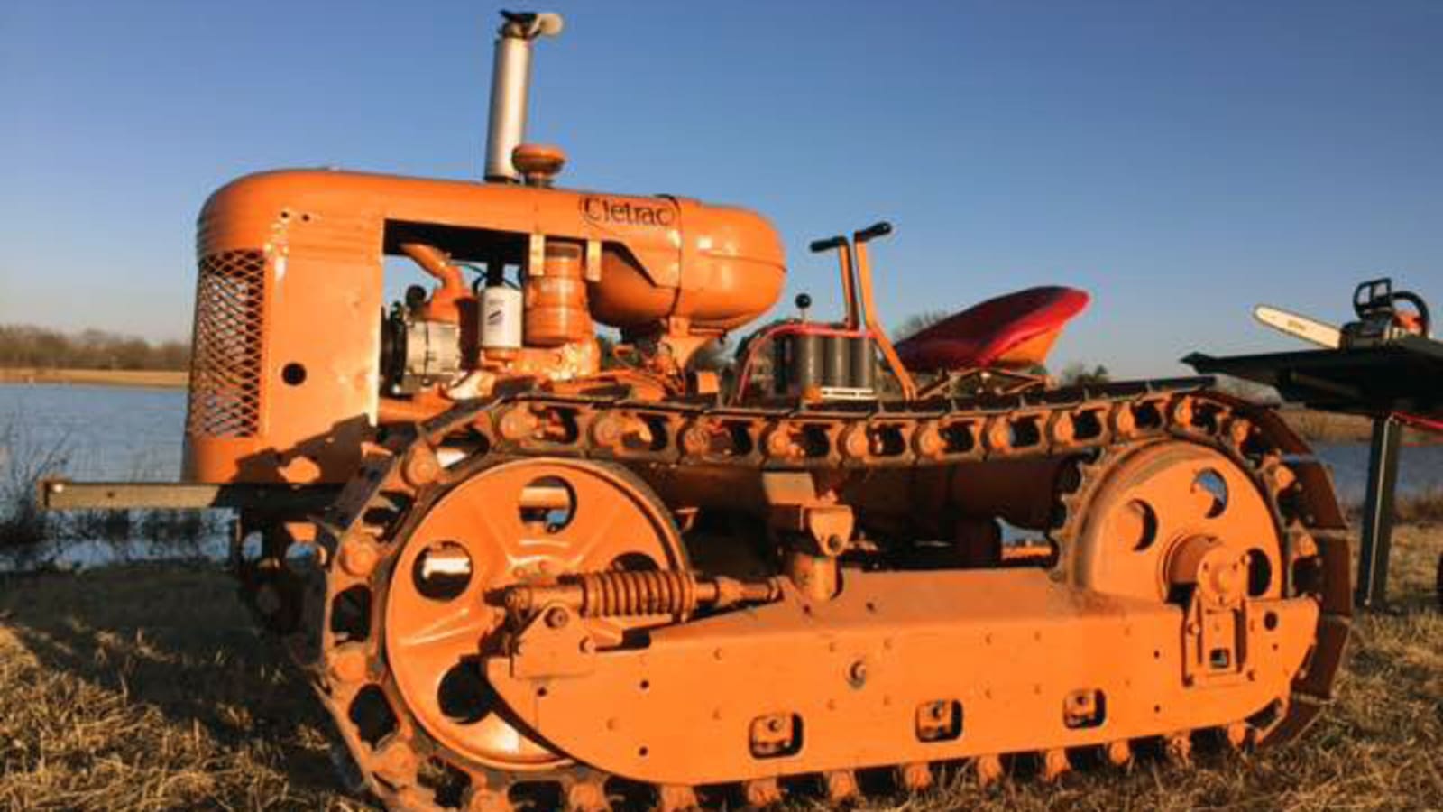 1948 Cletrac at Gone Farmin' Tractor Spring Classic 2016 as S175 ...