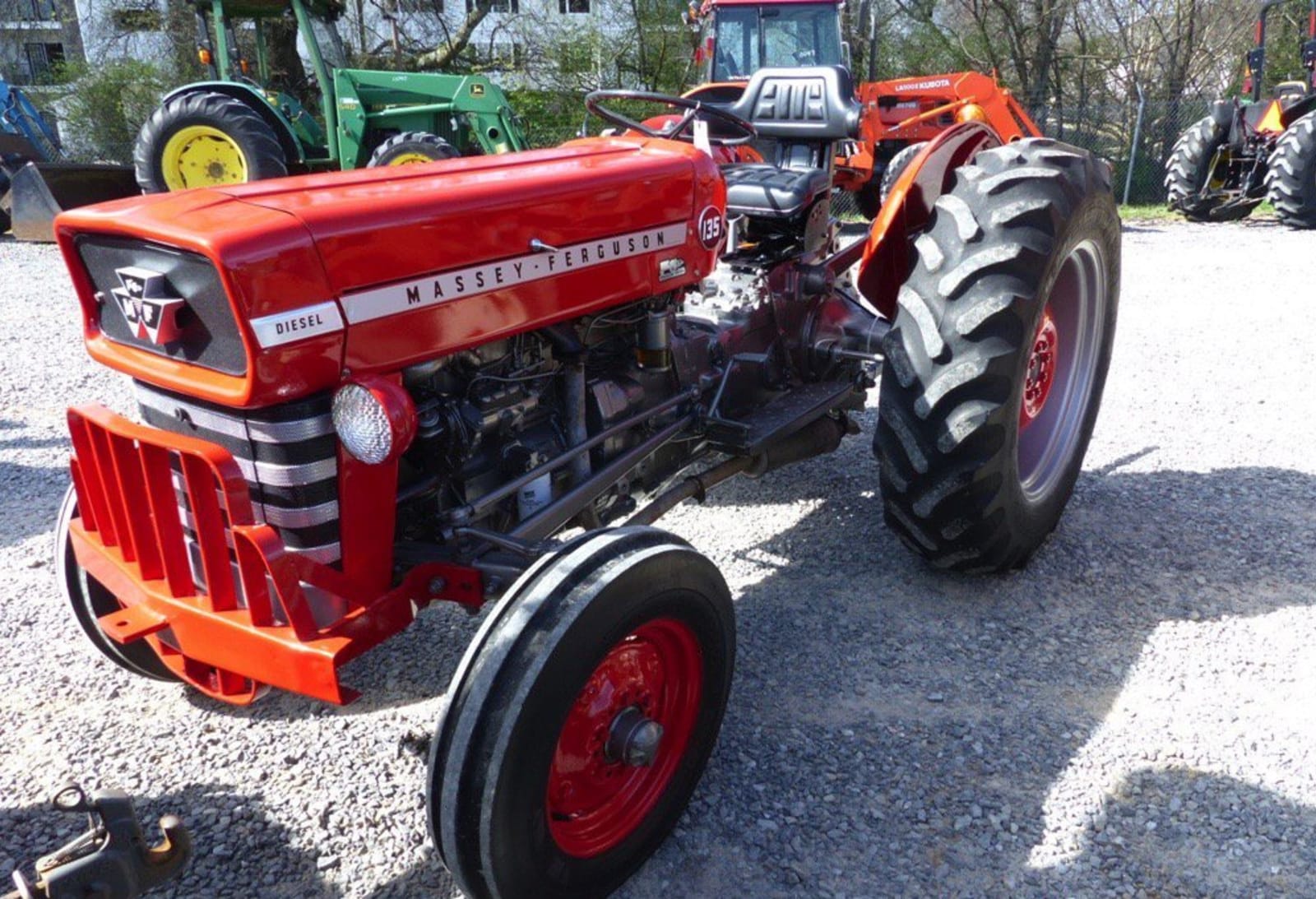 1974 Massey Ferguson 135 at Gone Farmin' Tractor Spring Classic 2016 as ...