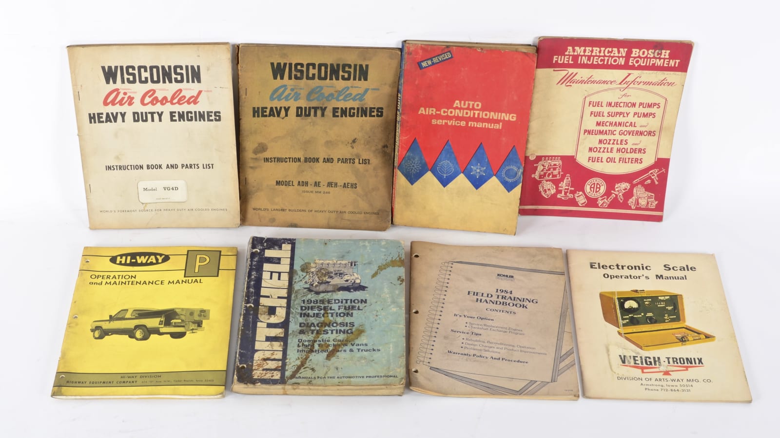 Miscellaneous Manuals Lot Of 8 at Gone Farmin' Tractor Spring Classic ...