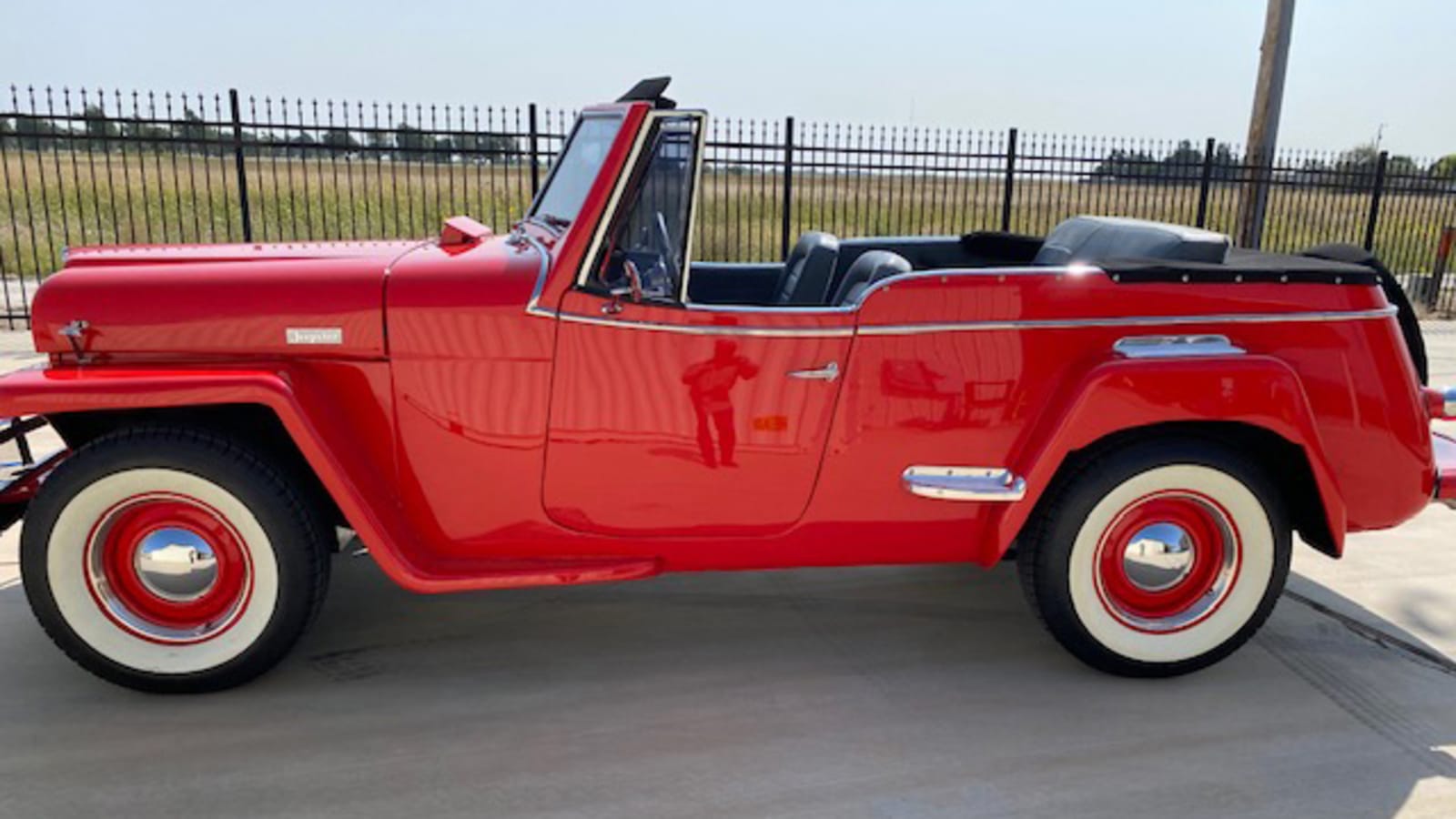 1950 Willys Jeepster Convertible at Gone Farmin' Spring Classic 2021 as ...
