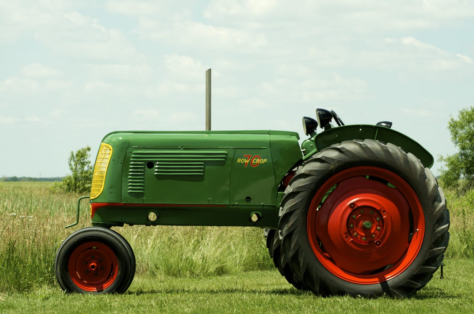 1948 Oliver 70 Row Crop at Gone Farmin' Walworth 2013 as F103 - Mecum ...