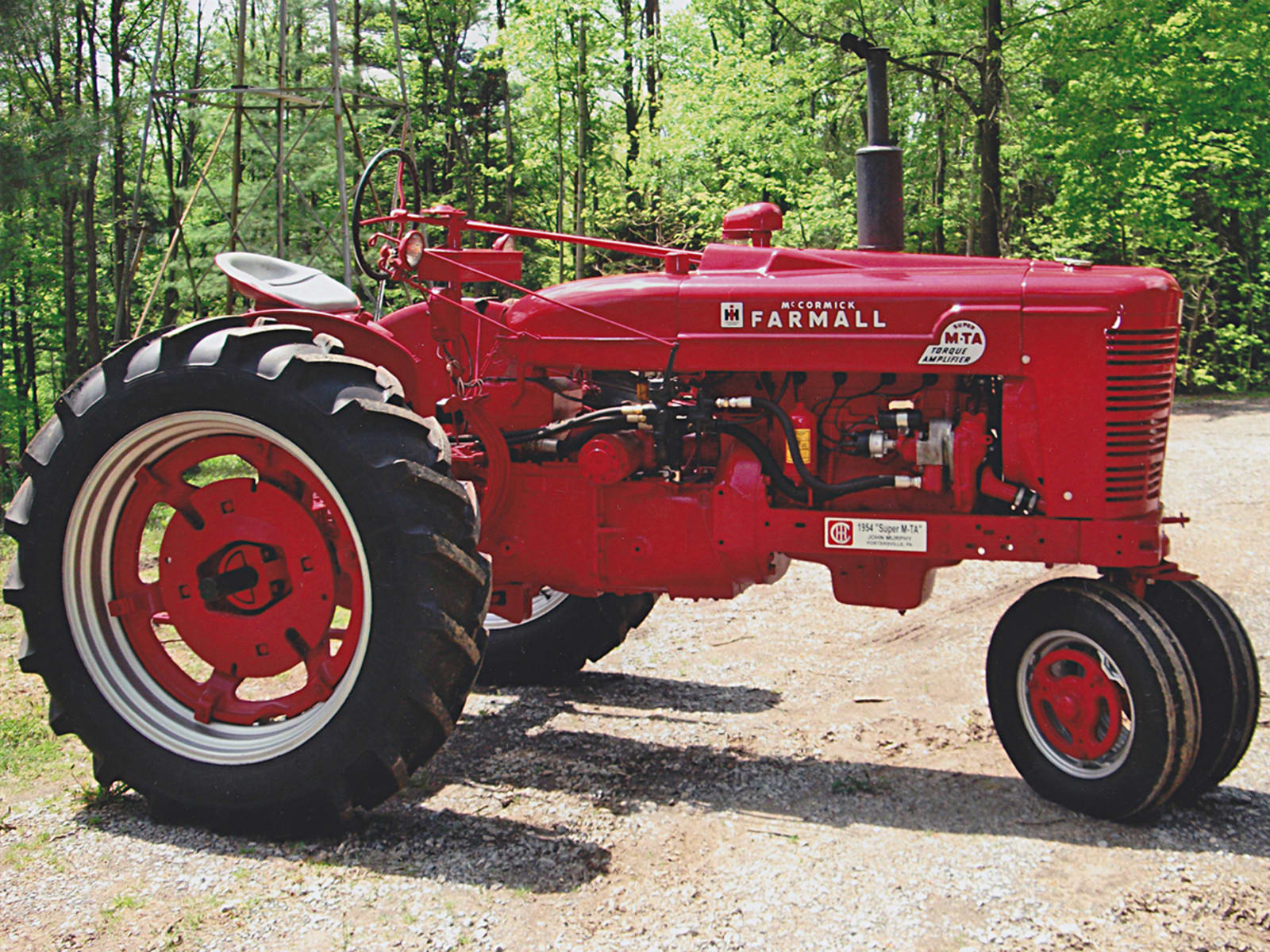 1954 Farmall Super MTA at Gone Farmin' Tractor Spring Classic 2014 as ...