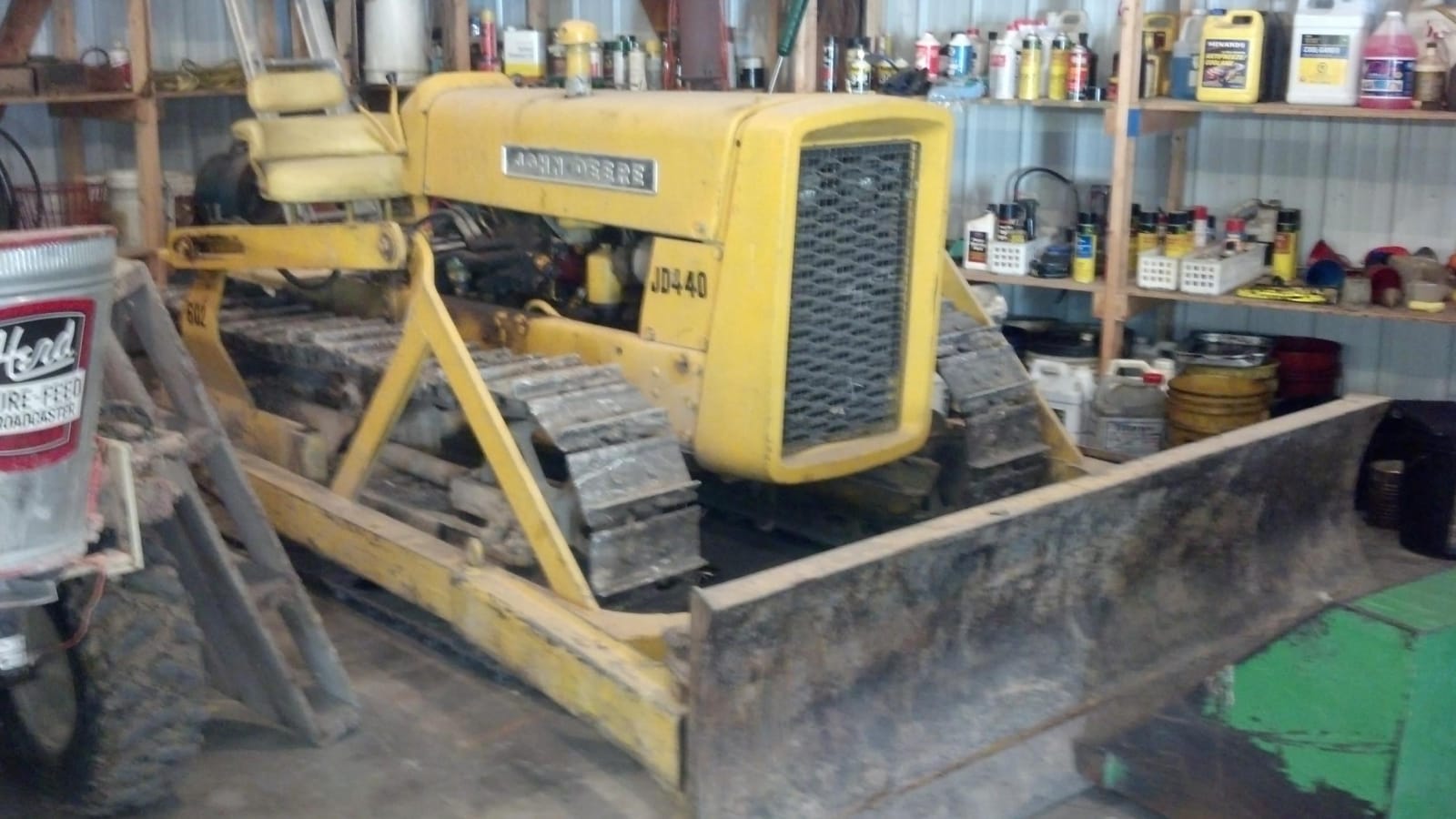 1959 John Deere 440 Crawler Gas at Gone Farmin' Iowa 2014 as S87 ...