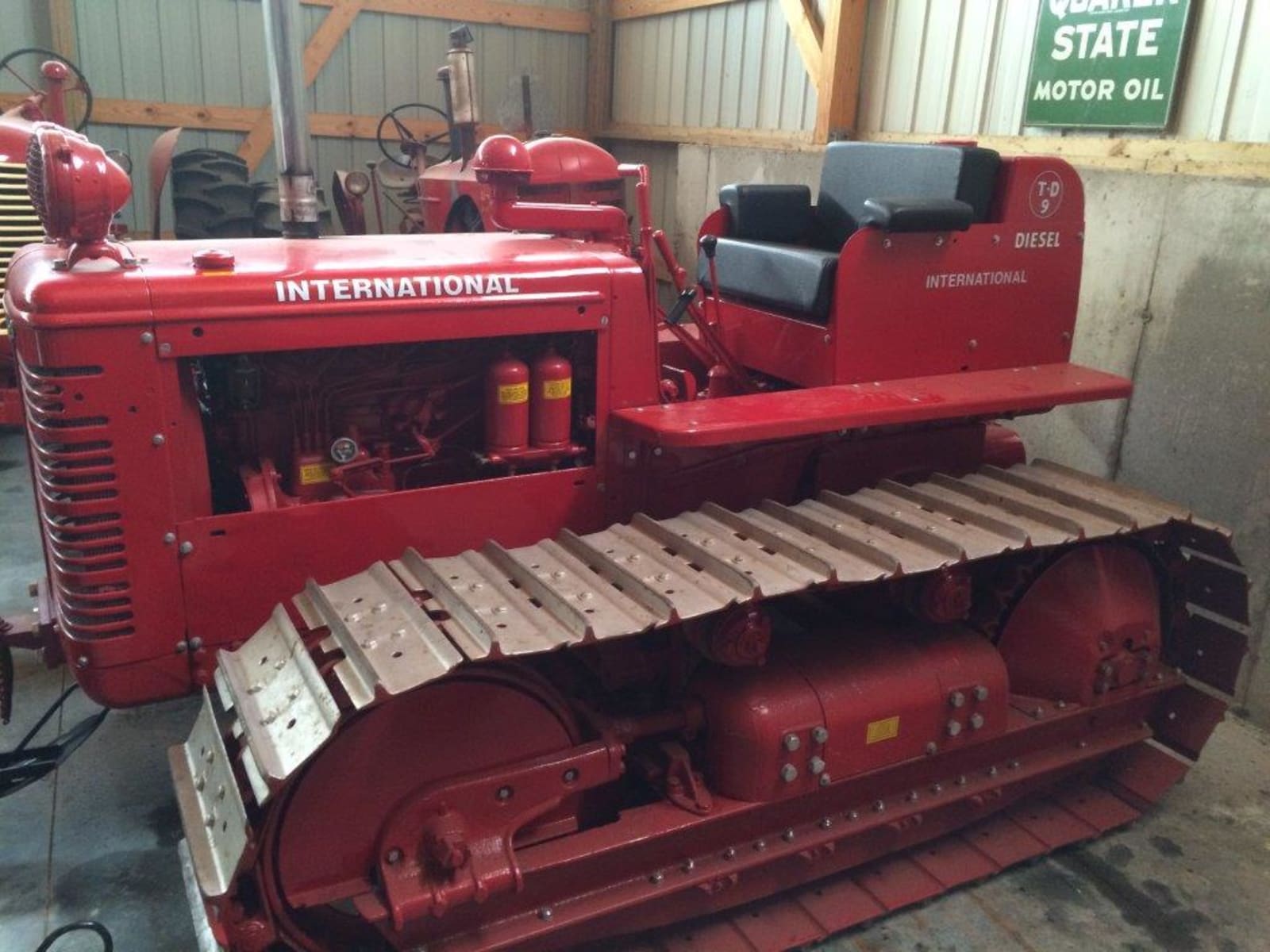 1948 International TD9 Crawler at Gone Farmin' Spring Classic 2015 as ...