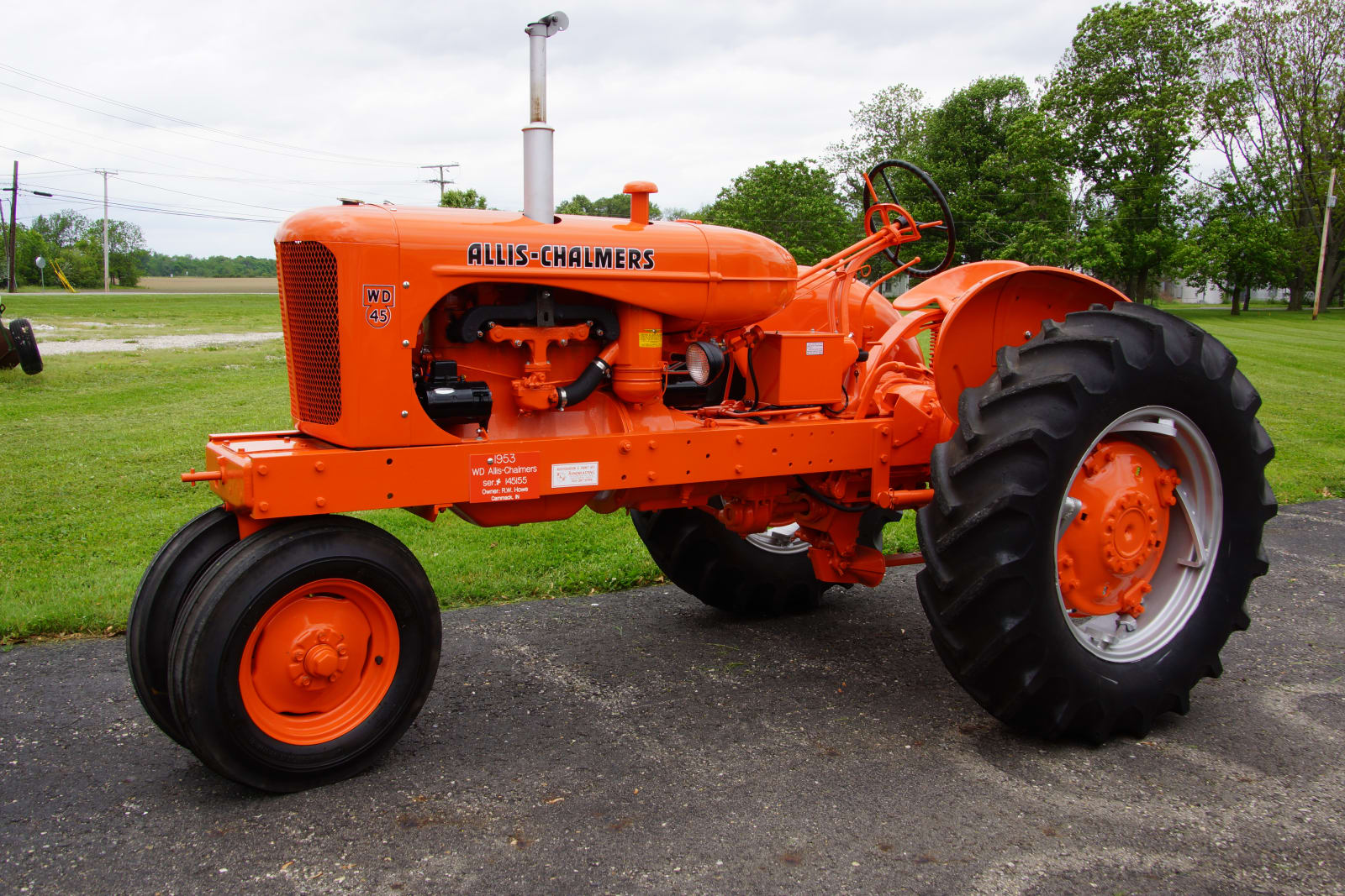 1953 Allis Chalmers WD45 at Gone Farmin' Nashville 2015 as S128 - Mecum ...