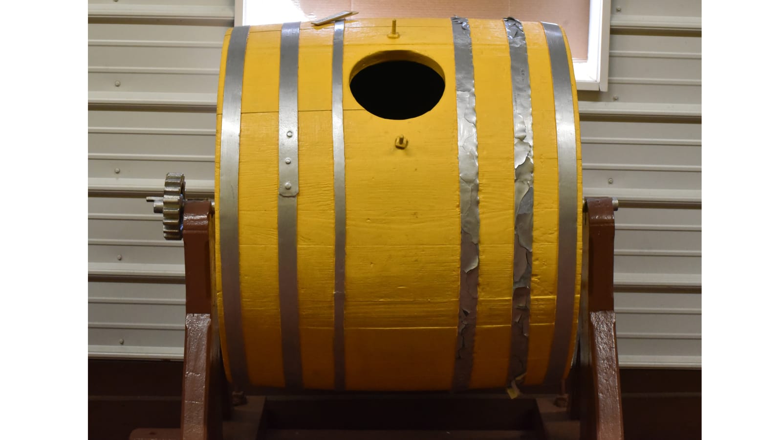 Mixing Barrel With Stand at The Henry (Bud) Reifsneider Estate ...