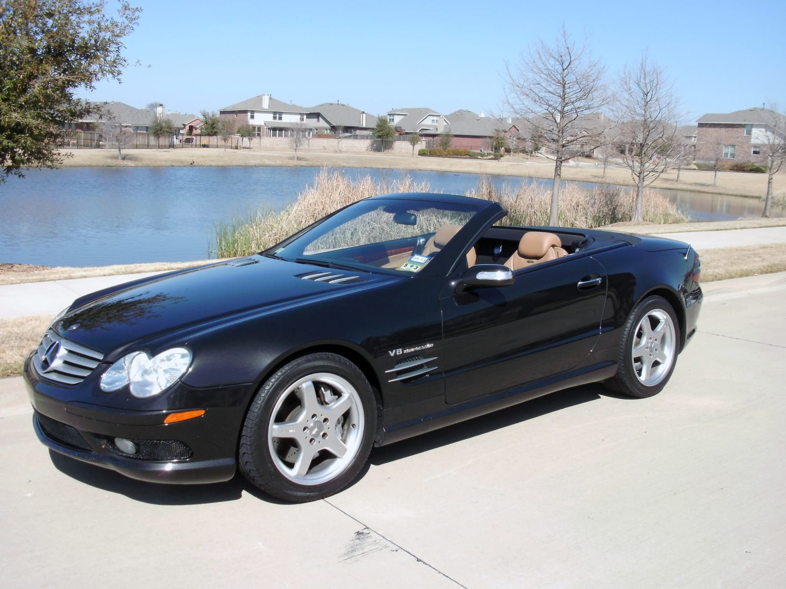 2004 Mercedes-Benz SL55 AMG Convertible at Houston 2013 as T316 - Mecum ...