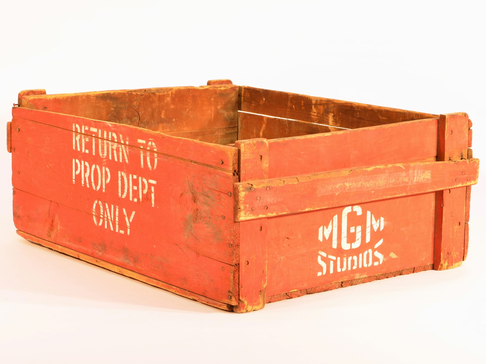MGM Wooden Prop Box at Santa Monica 2013 as S103 - Mecum Auctions