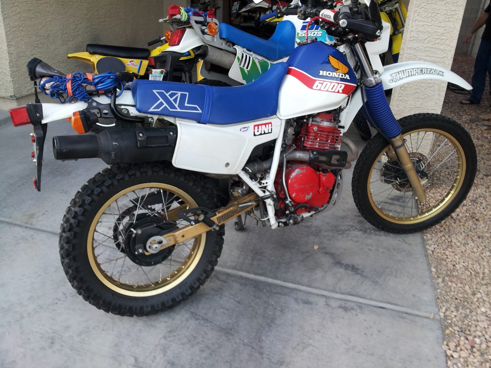 1986 Honda XL600R Dual Sport at Las Vegas Motorcycles June 2018 as F210 ...