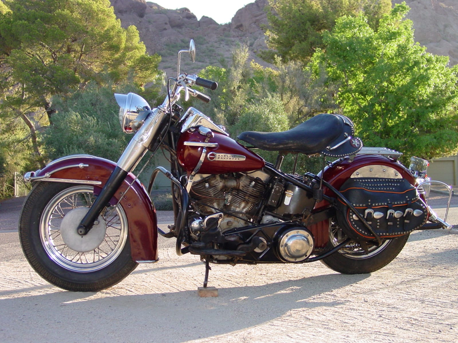 1949 Harley-Davidson FL Panhead at Las Vegas Motorcycles 2014 as F215 ...