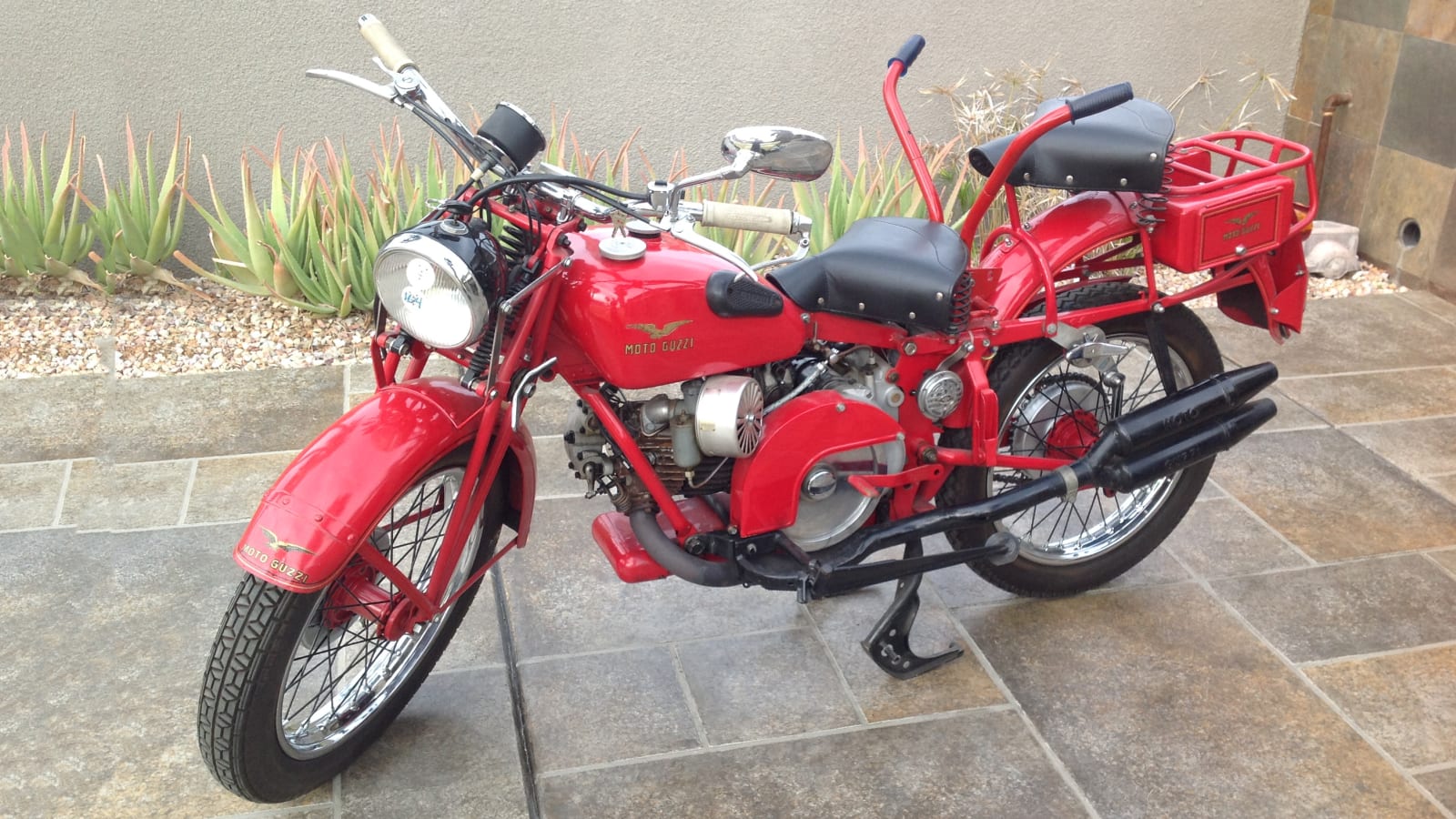 1948 Moto Guzzi Alce at Las Vegas Motorcycles 2015 as F13 - Mecum Auctions