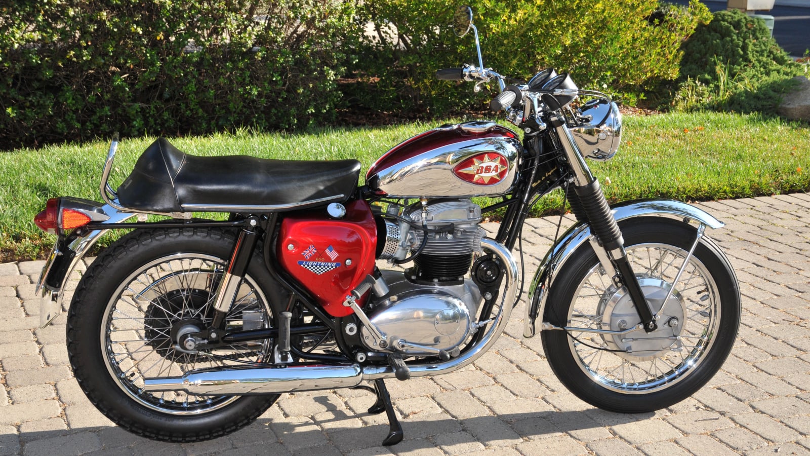 1968 BSA Lightning at Las Vegas Motorcycles 2016 as F107 - Mecum Auctions