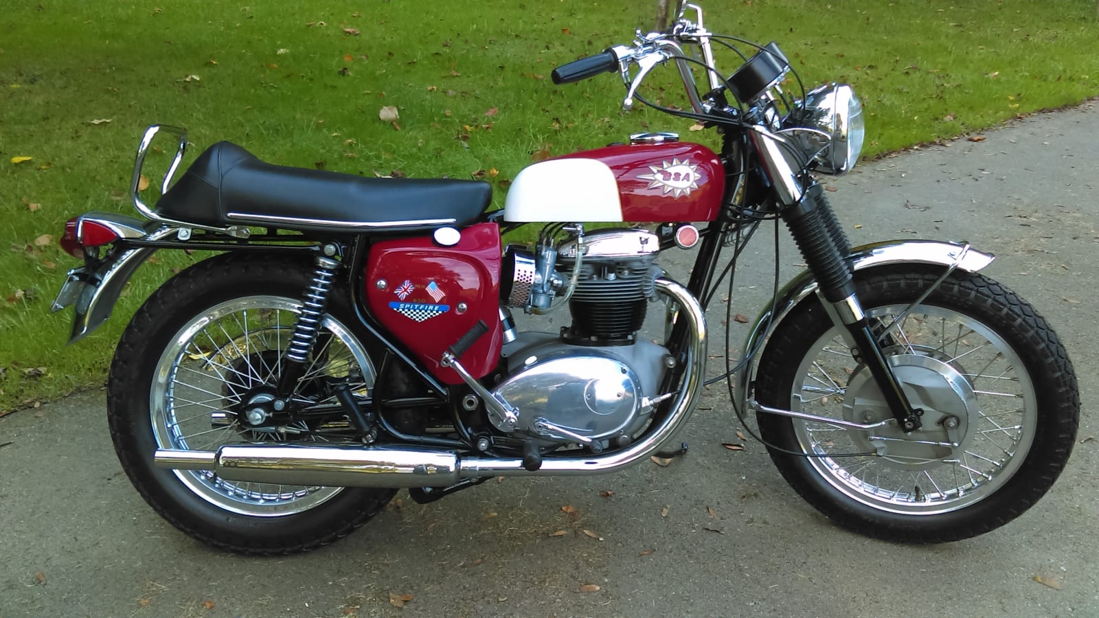1968 BSA Spitfire at Las Vegas Motorcycles 2016 as F197 - Mecum Auctions