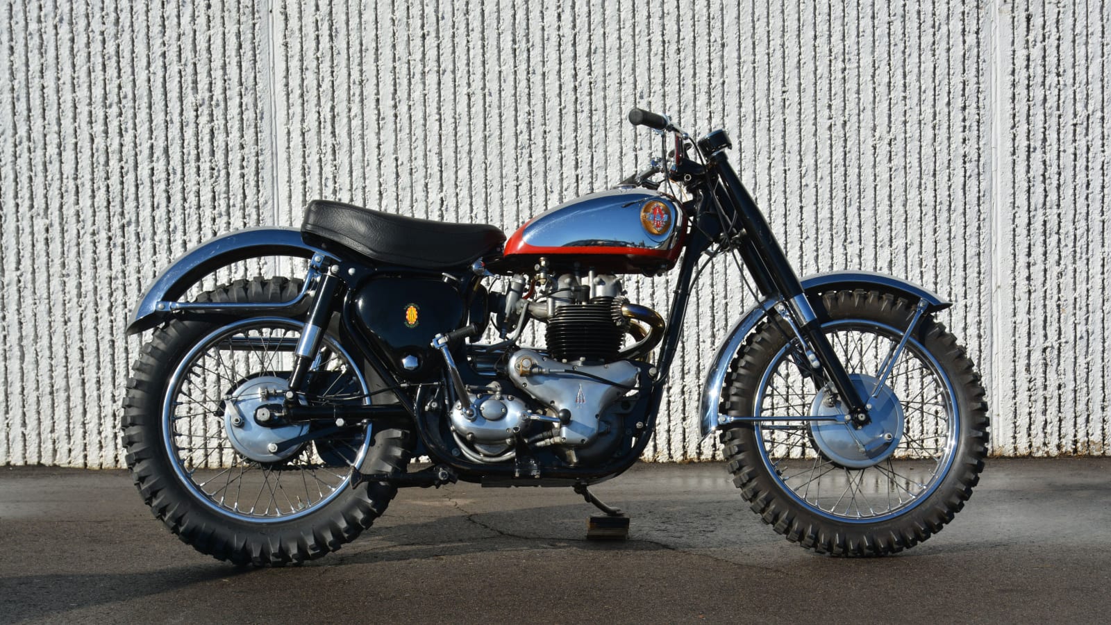 1959 BSA A10 Spitfire Scrambler at Las Vegas Motorcycles 2016 as S63 ...