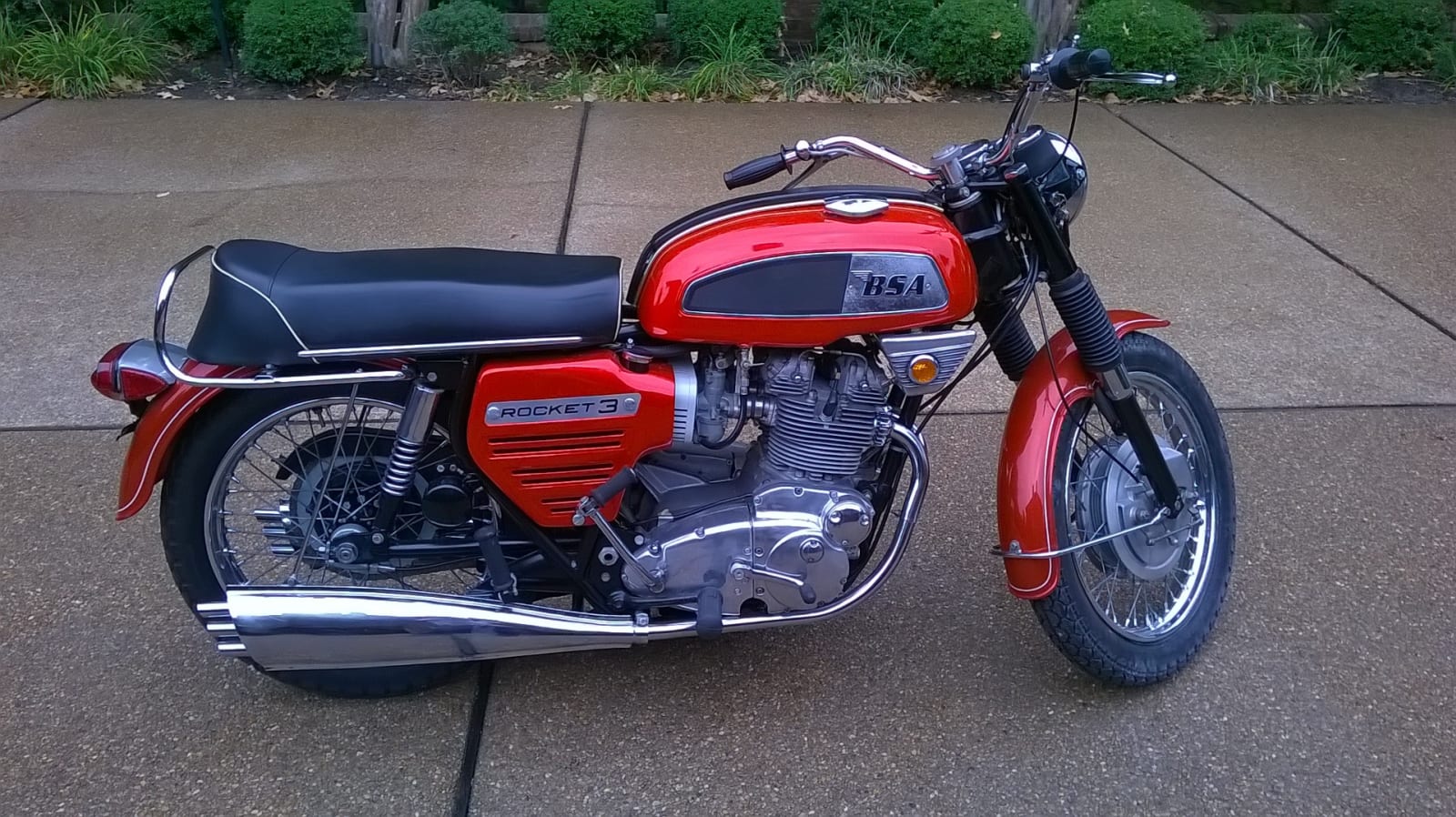 1969 BSA Rocket 3 at Las Vegas Motorcycles 2016 as S135 - Mecum Auctions