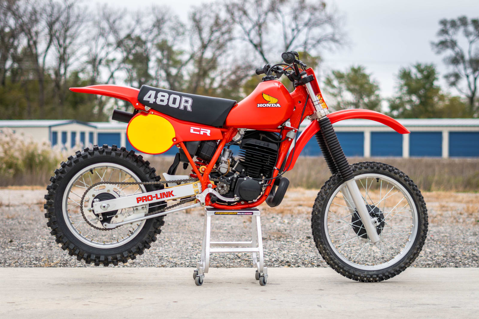 1982 Honda CR480 at Las Vegas Motorcycles 2019 as T144 - Mecum Auctions