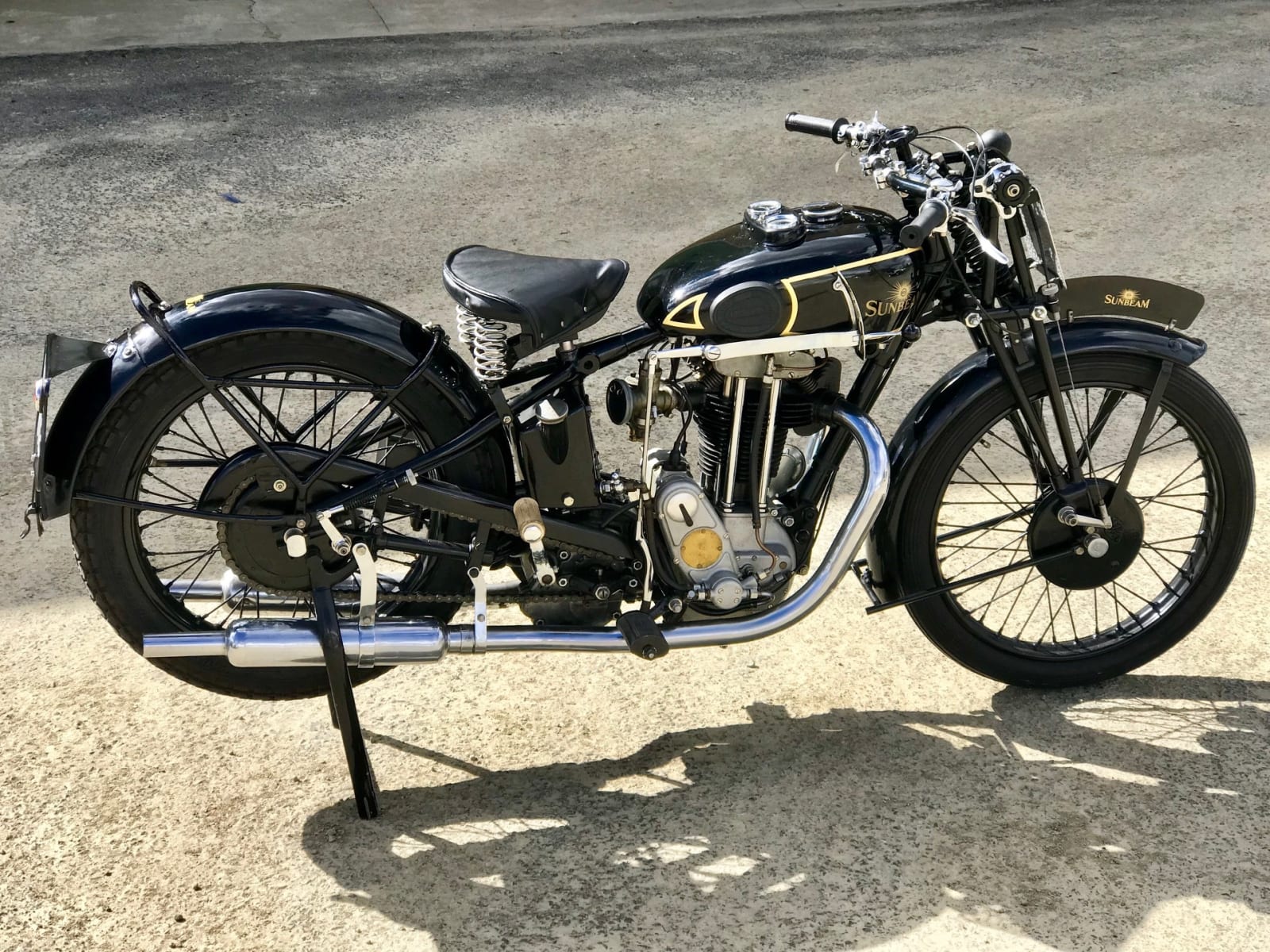 1933 Sunbeam Model 90 at Las Vegas Motorcycles 2019 as T344 - Mecum ...