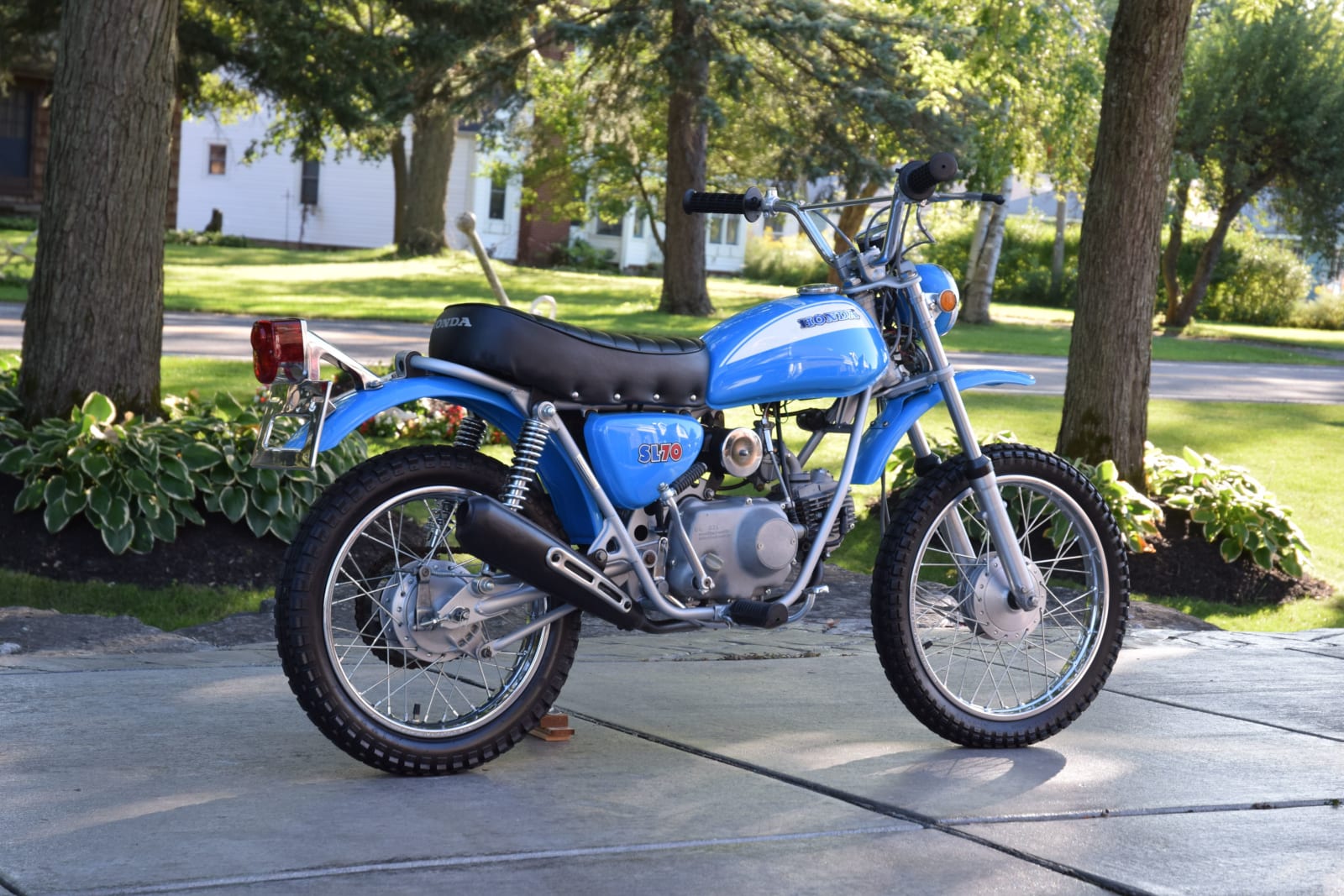 1972 Honda SL70 at Las Vegas Motorcycles 2020 as F293 - Mecum Auctions