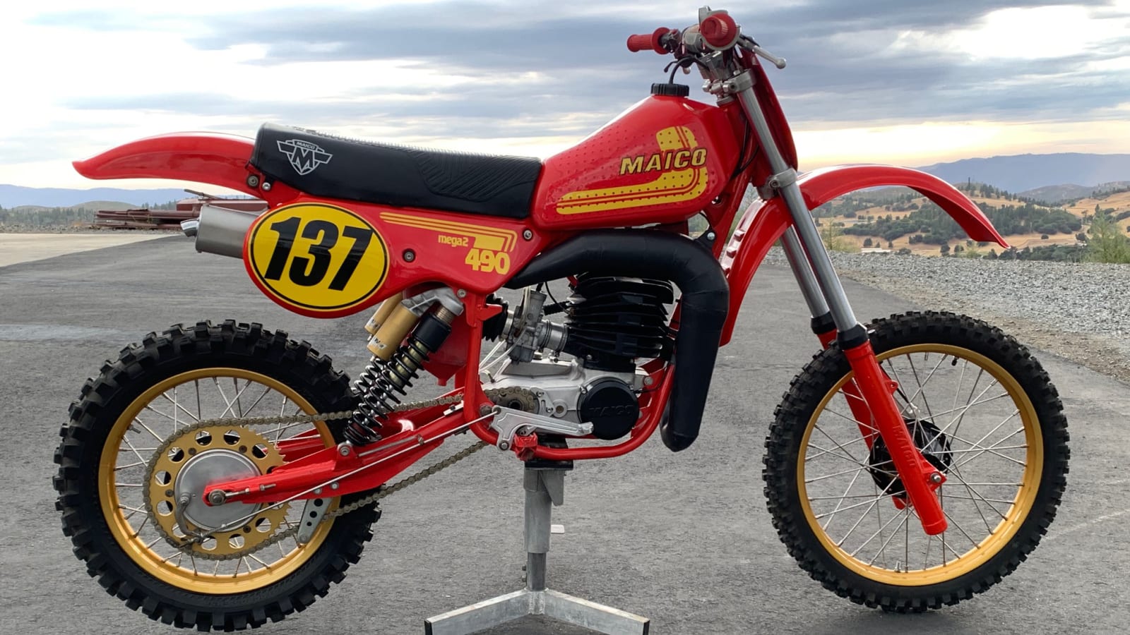 1981 Maico 490 Mega 2 at Las Vegas Motorcycles 2022 as T135 - Mecum ...