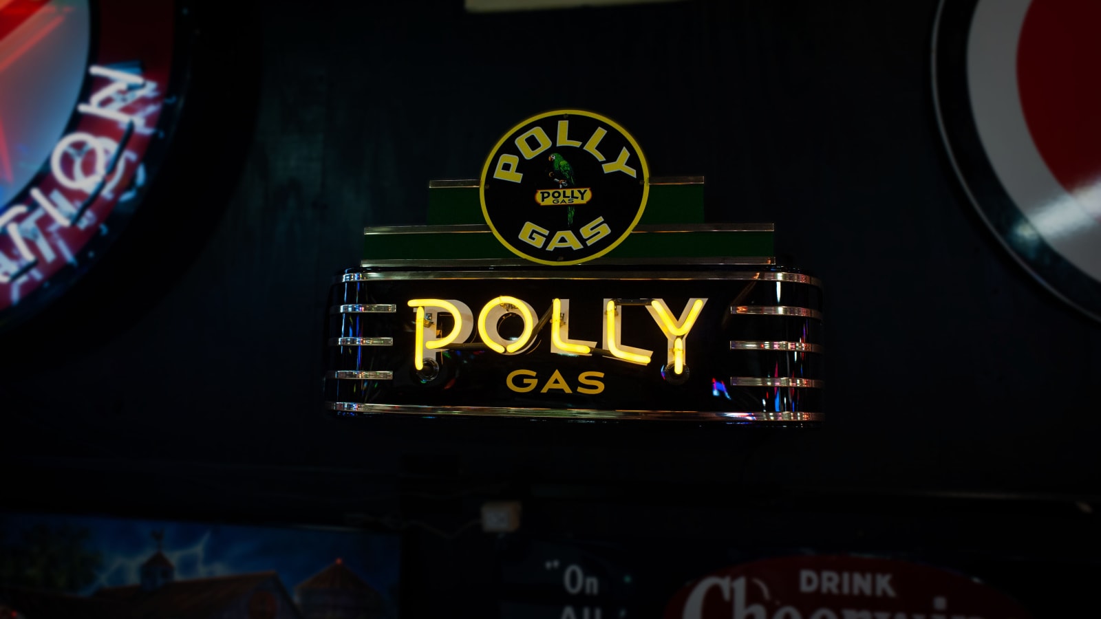Polly Gas Art Deco Neon Sign at The Eddie Vannoy Collection 2020 as K15 ...
