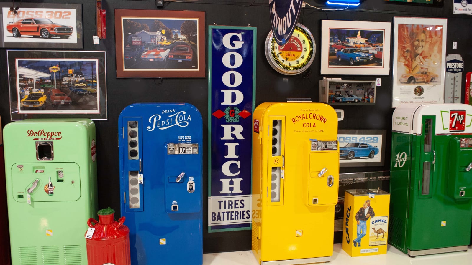 Bf Goodrich Vertical Porcelain Sign 18x78 Inches at The Eddie Vannoy ...