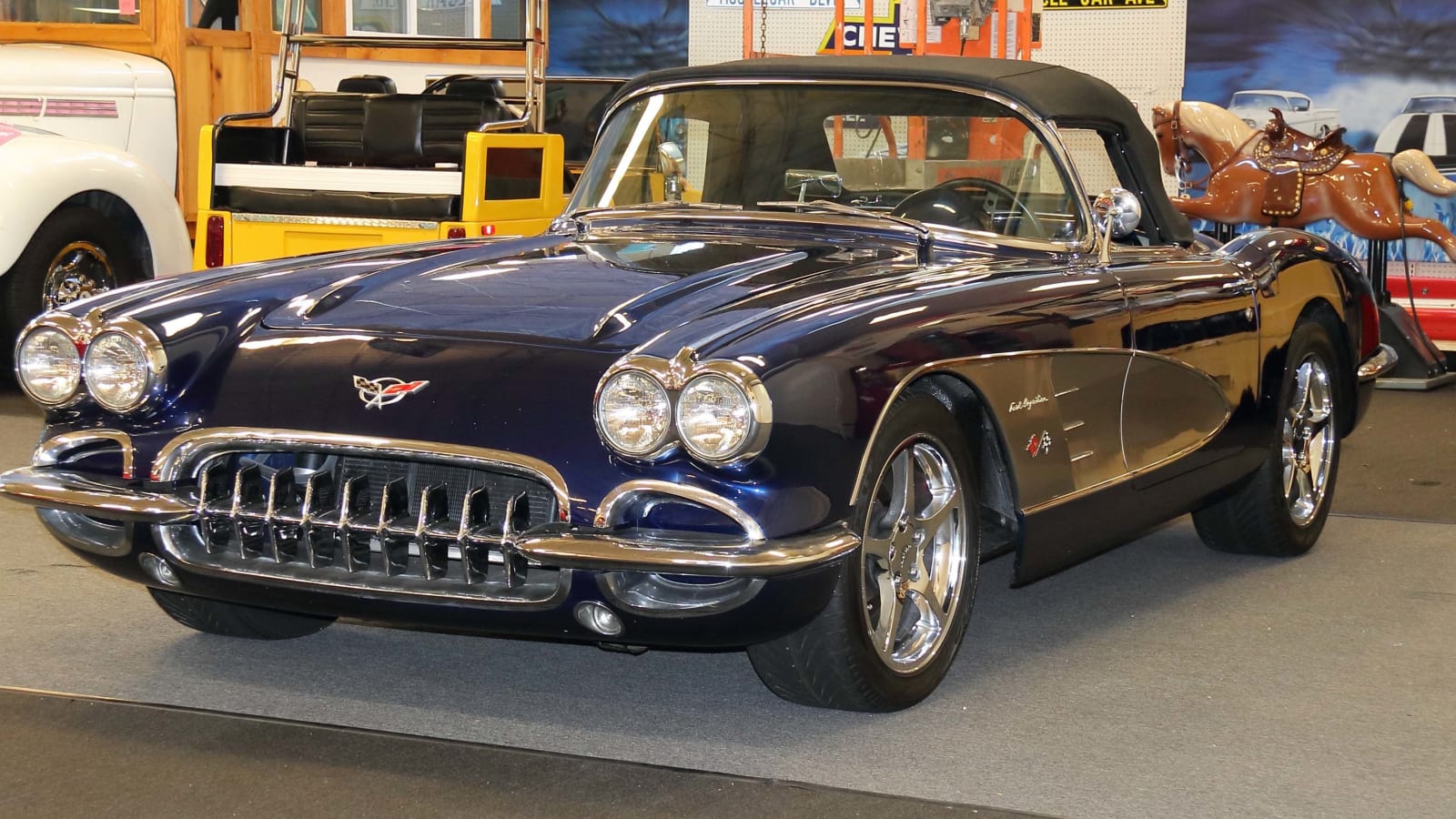 1959 Chevrolet Corvette Resto Mod Convertible at Punta Gorda 2021 as ...