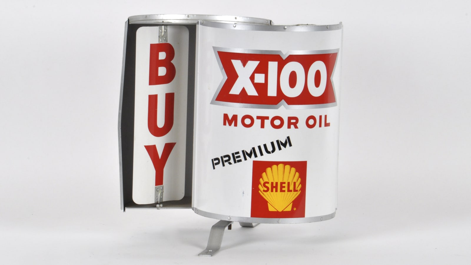 Shell 100x Motor Oil Spinner Sign 16x16 at The Road Art Auction 2015 as ...