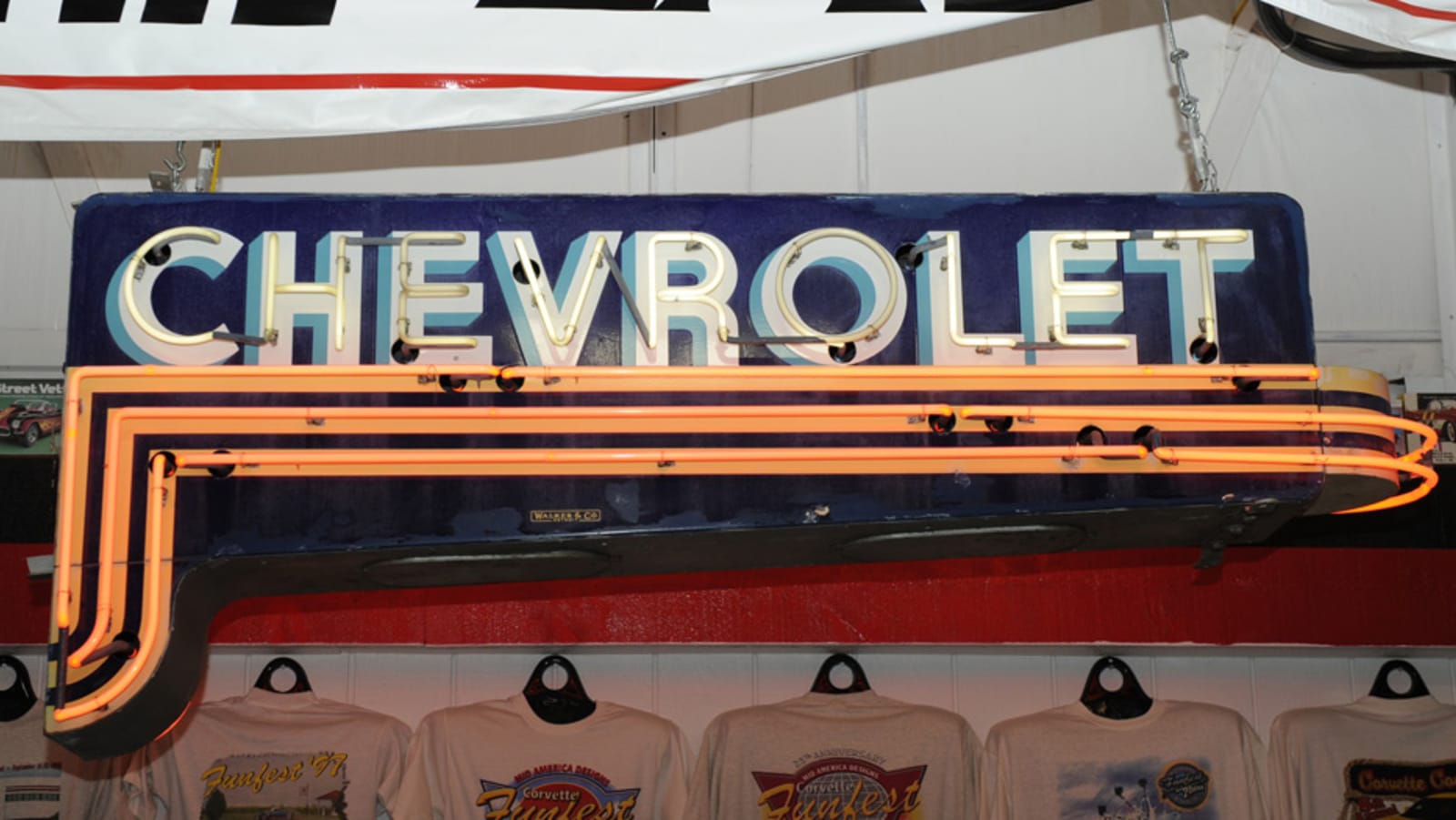 Chevrolet Dealership Neon Sign DSPN at The Road Art Auction 2015 as S40 ...