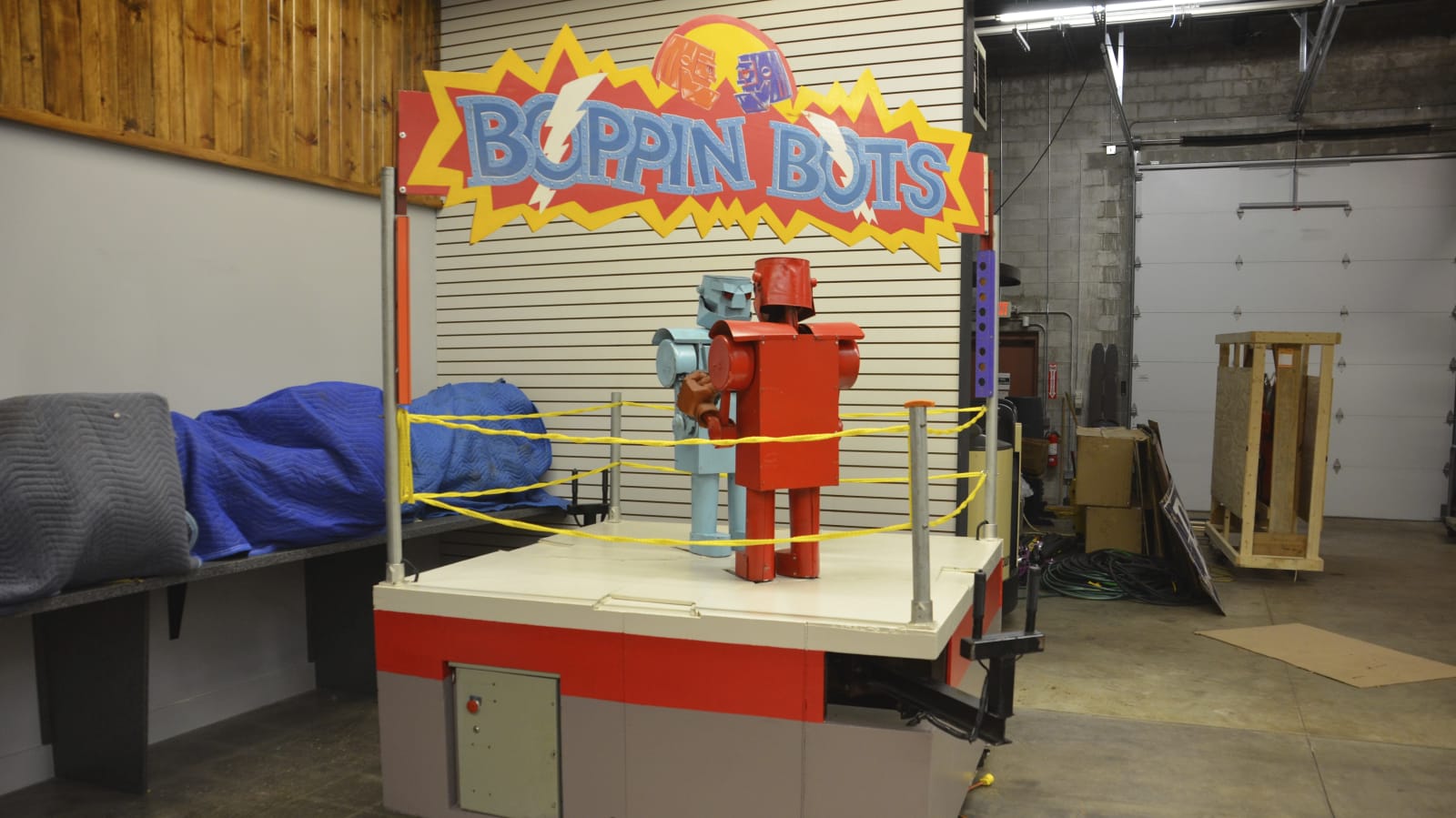 Boppin Bots Large Scale Game at The Road Art Auction 2015 as U44 ...