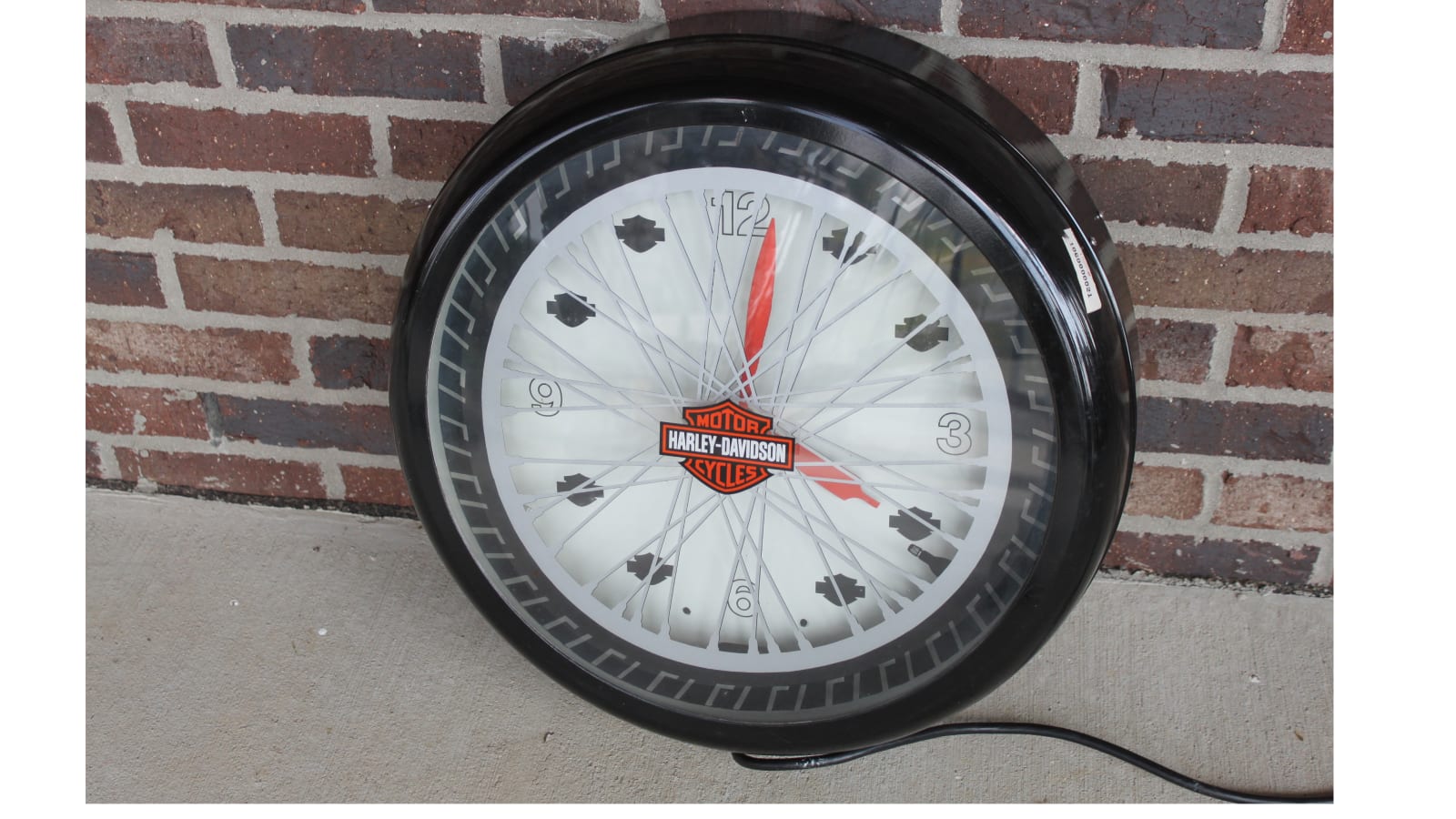 Harley-Davidson Lighted Clock at The Road Art Collection 2017 as T239 ...