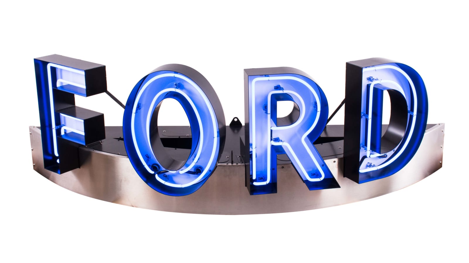 Ford Single-Sided Neon Letters 74x24x24 at Harrisburg Road Art 2019 as ...