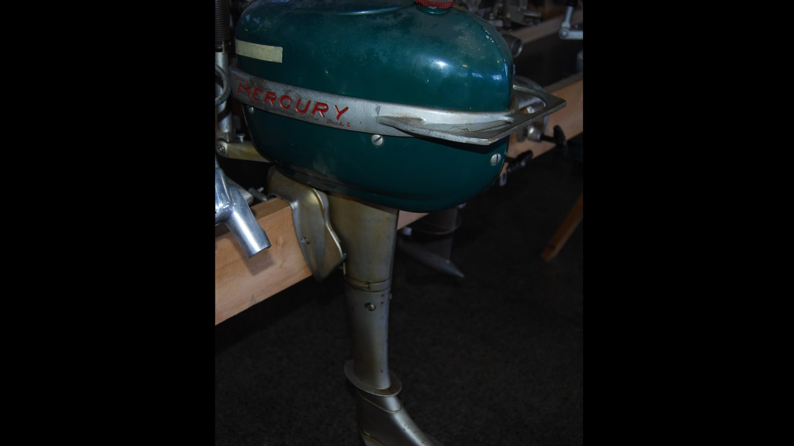 Mercury Mark 5 Outboard Boat Motor at Indy Road Art 2018 as J172 ...