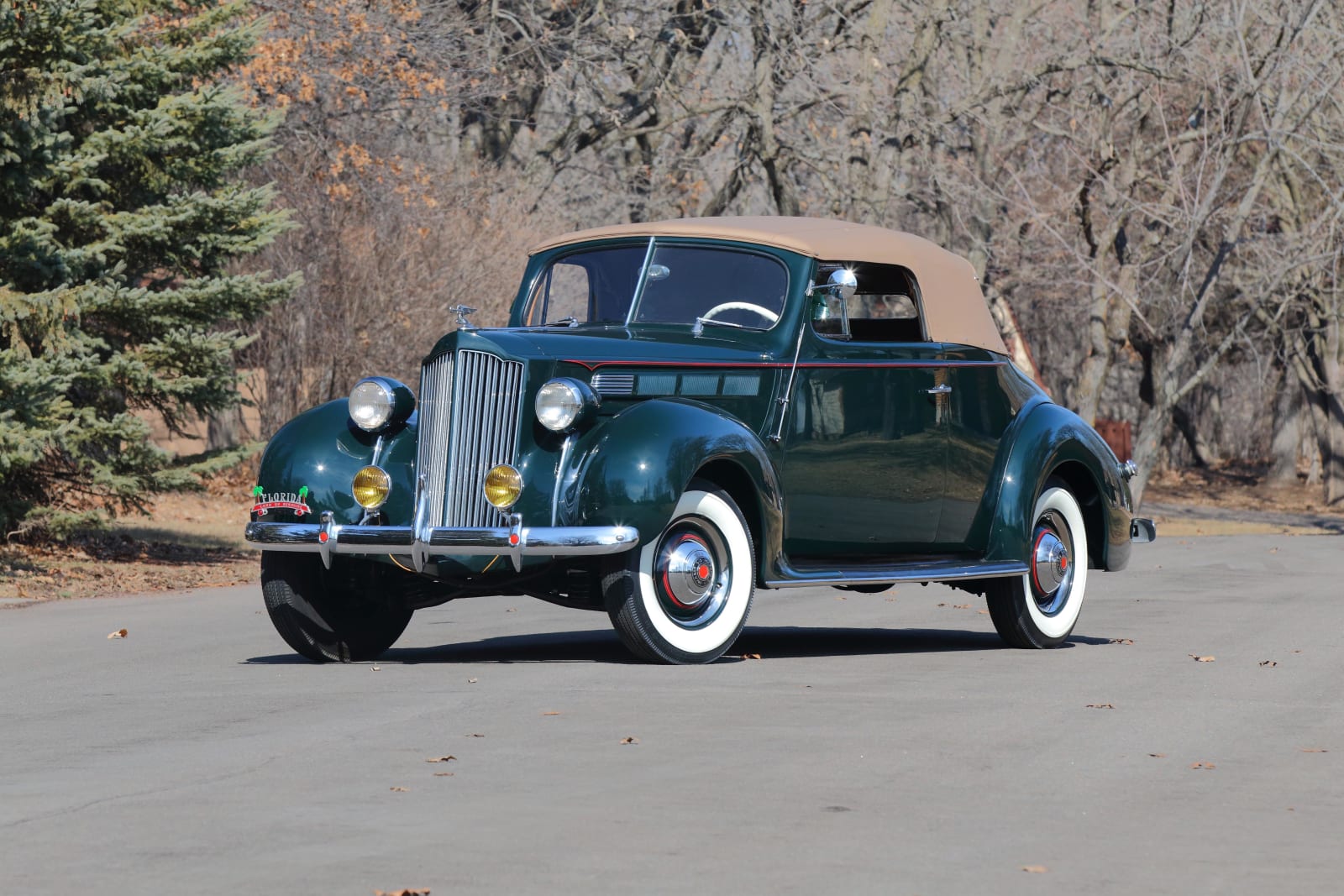 1938 Packard Six Convertible at Indy 2015 as S155 - Mecum Auctions