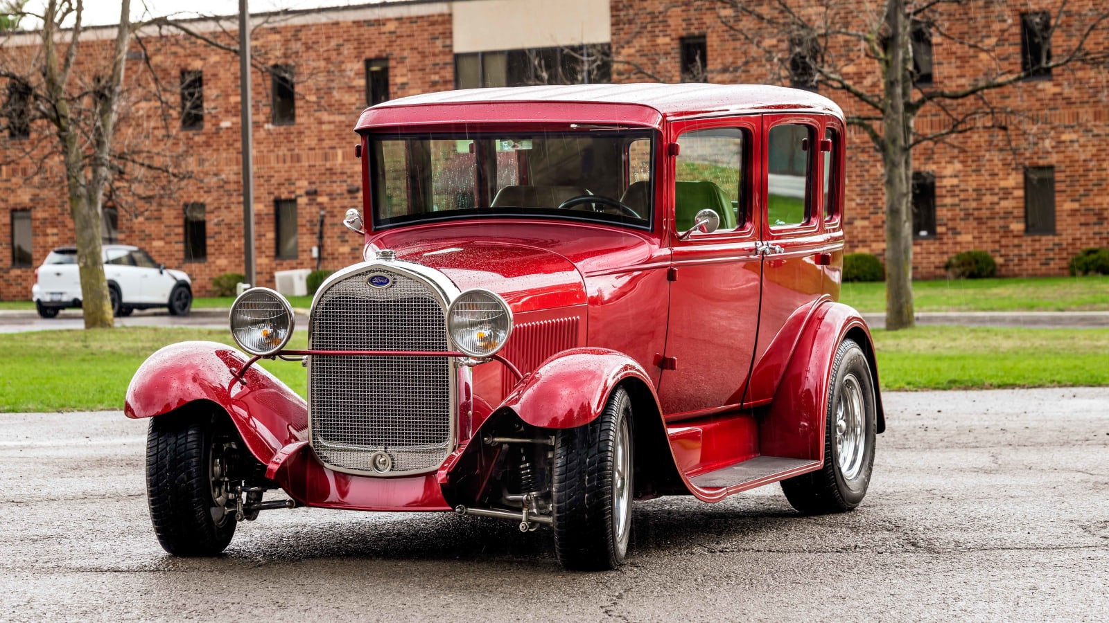 1929 Ford Model A Custom Sedan at Indy 2021 as J83 - Mecum Auctions