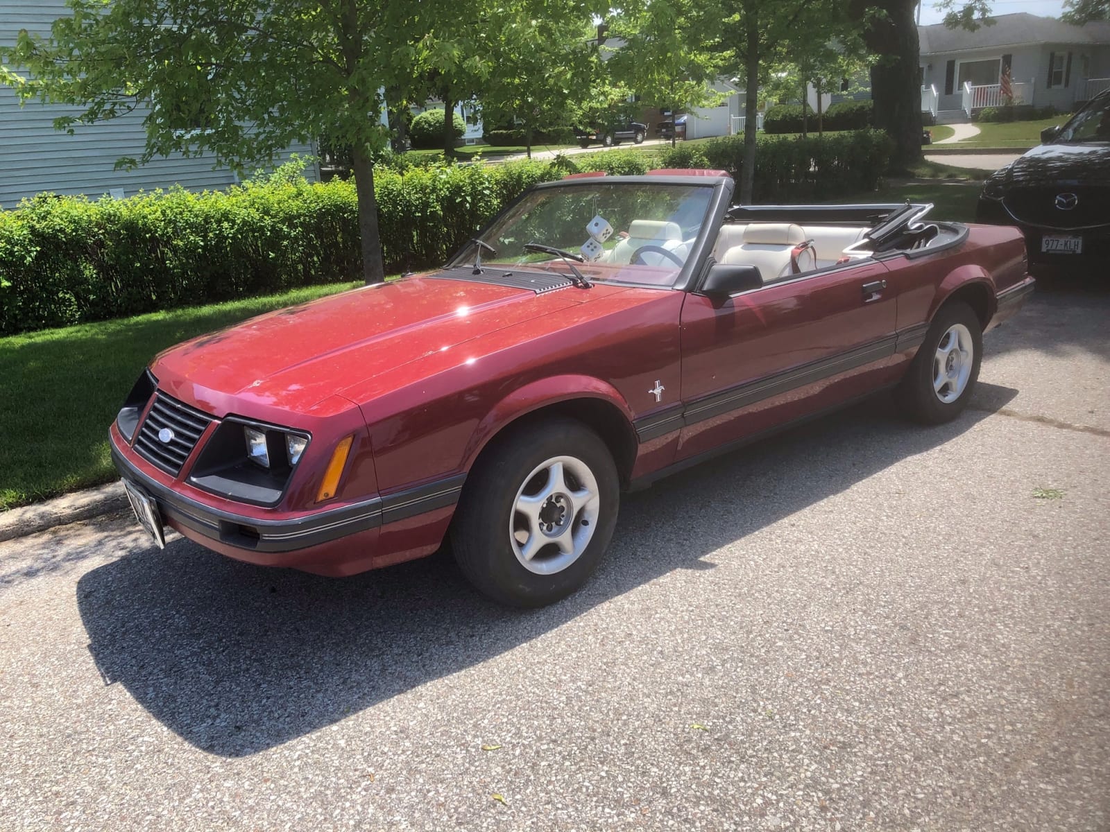 1983 Ford Mustang LX Convertible at Indy 2022 as G161 - Mecum Auctions