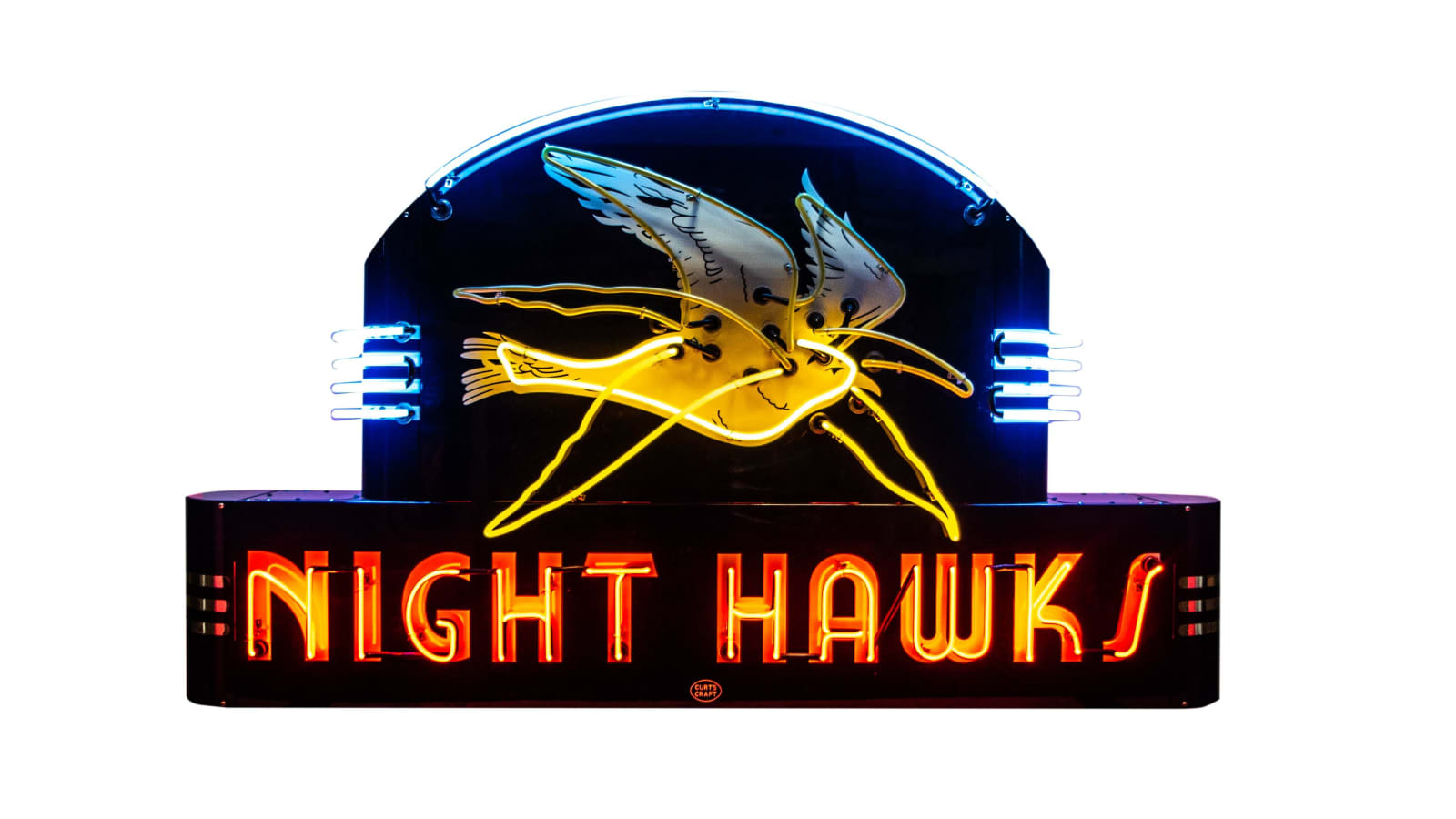 Nighthawk Animated Double-Sided Neon Sign at Indy 2022 as Z802 - Mecum ...