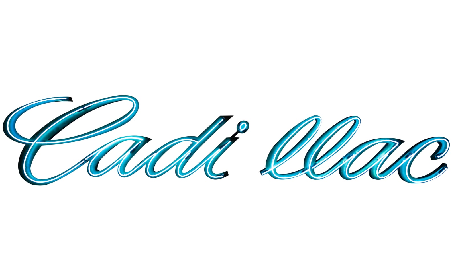 Cadillac Dealership Script Neon Sign at Indy 2022 as Z918 - Mecum Auctions