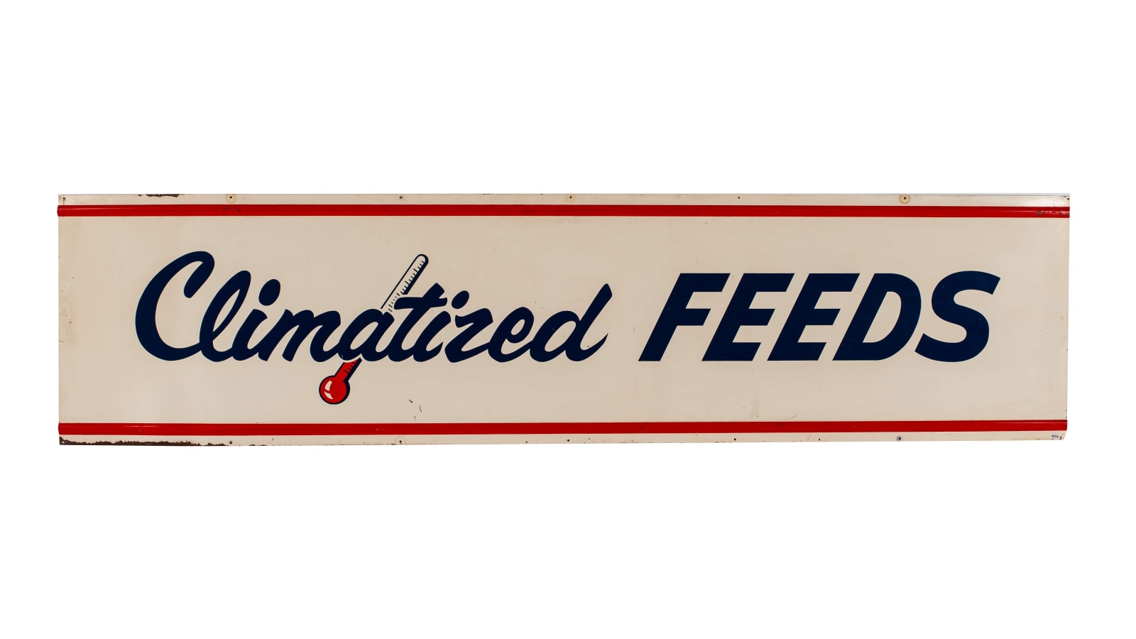 Climatized Feeds Single-Sided Tin Sign at Gone Farmin' Spring Classic ...