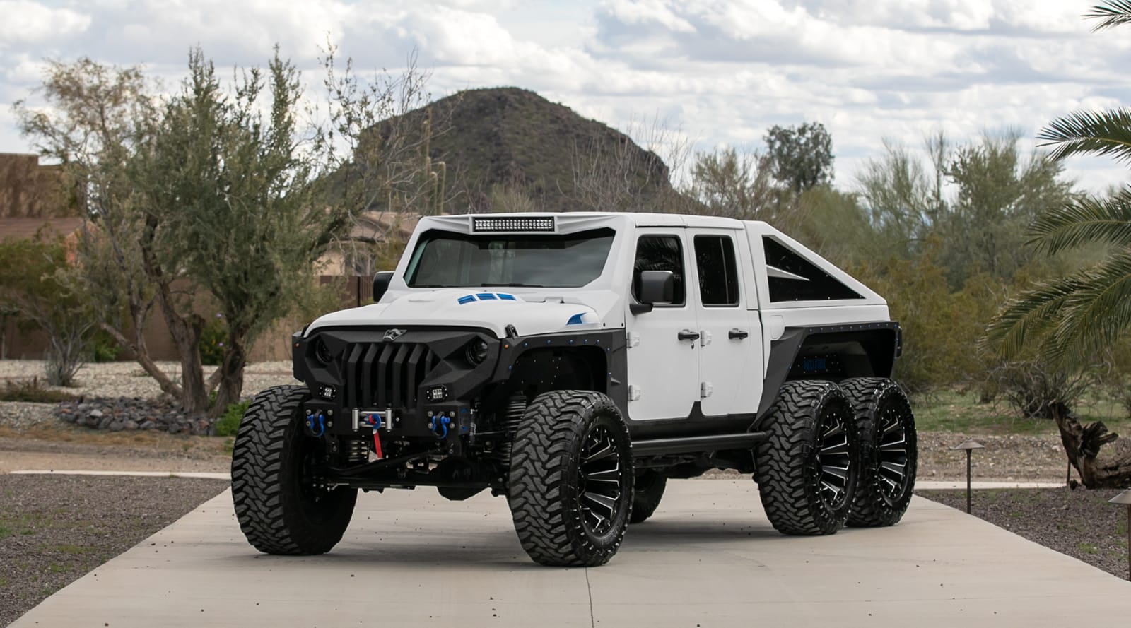 2022 Jeep Gladiator Apocalypse Hellfire 6X6 at Glendale 2023 as S234 ...