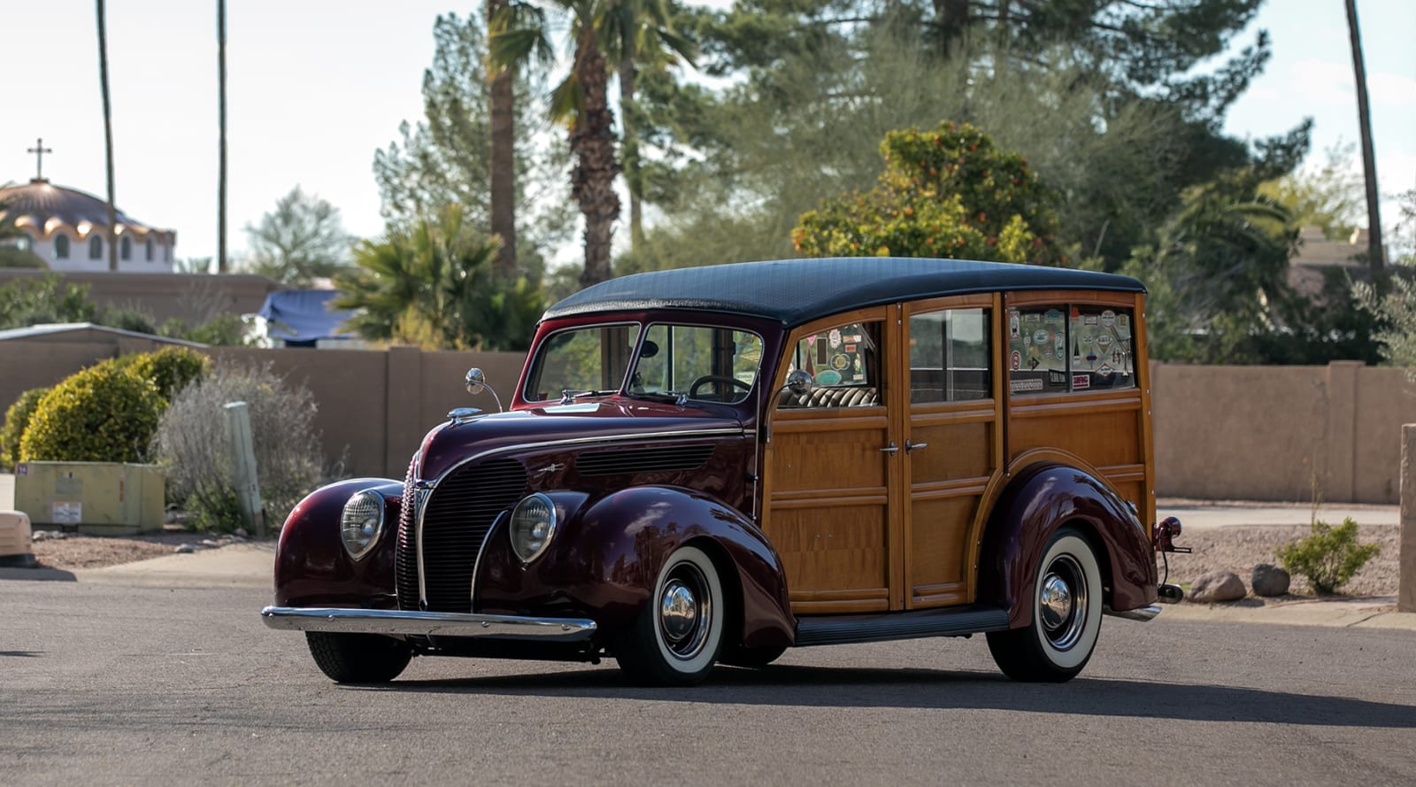 1938 Ford Custom Woody at Glendale 2023 as F70.1 - Mecum Auctions