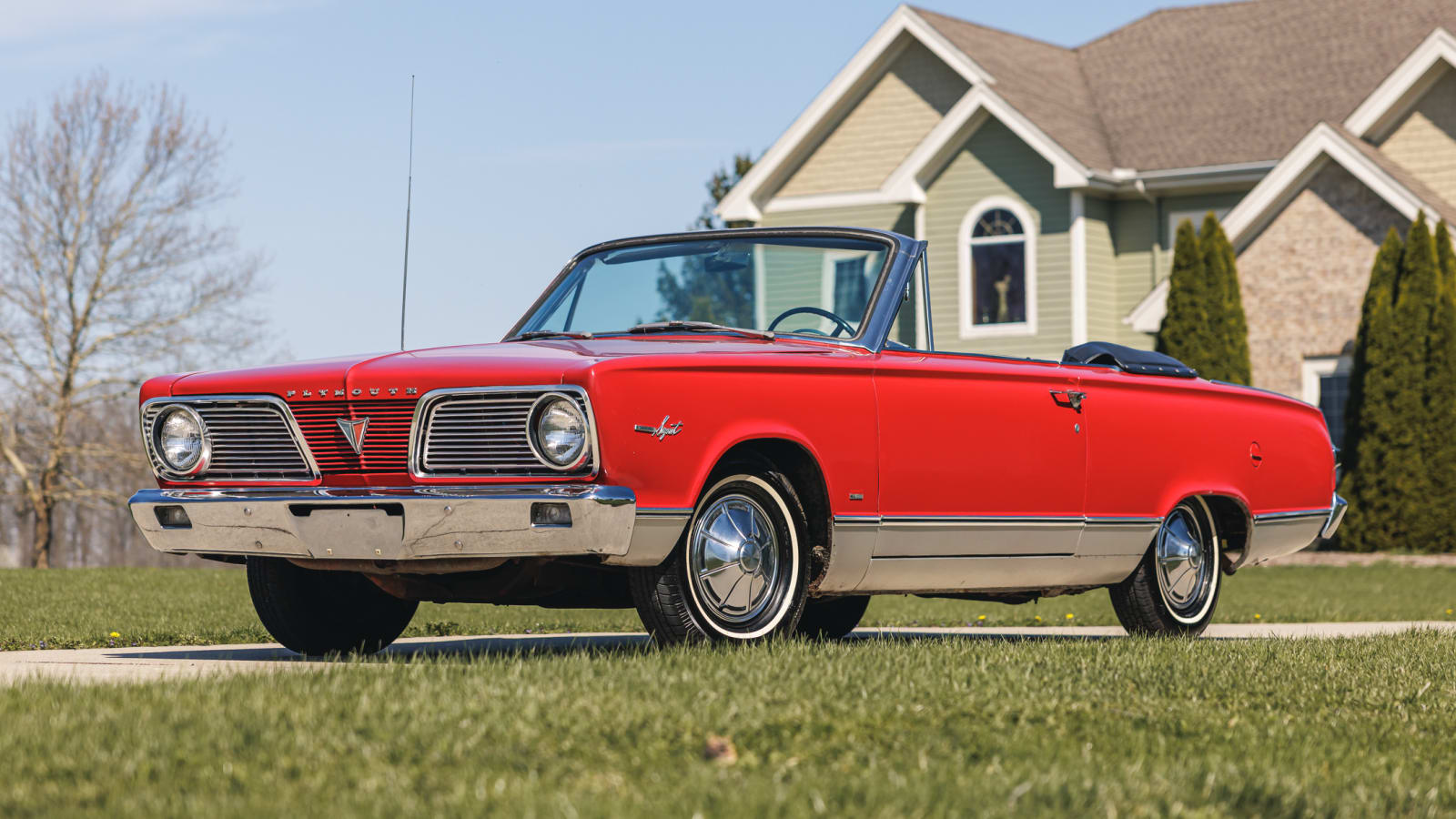 1966 Plymouth Valiant Signet Convertible at Indy 2023 as F236.1 - Mecum ...