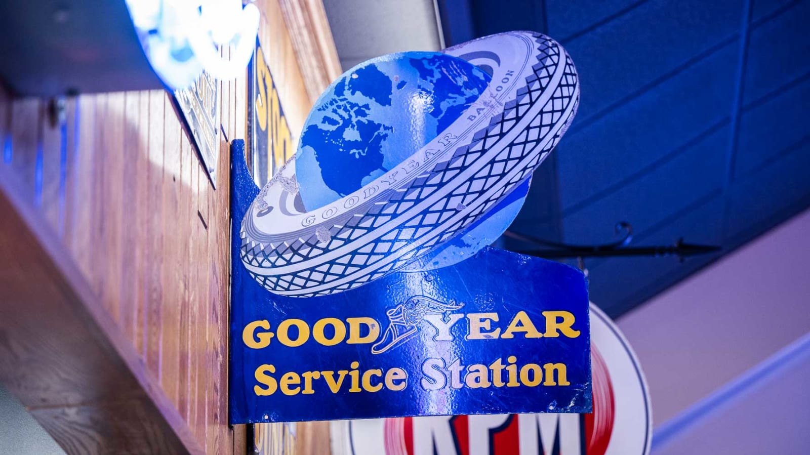 1930s Goodyear Service Station Porcelain Flange Sign at The World’s ...