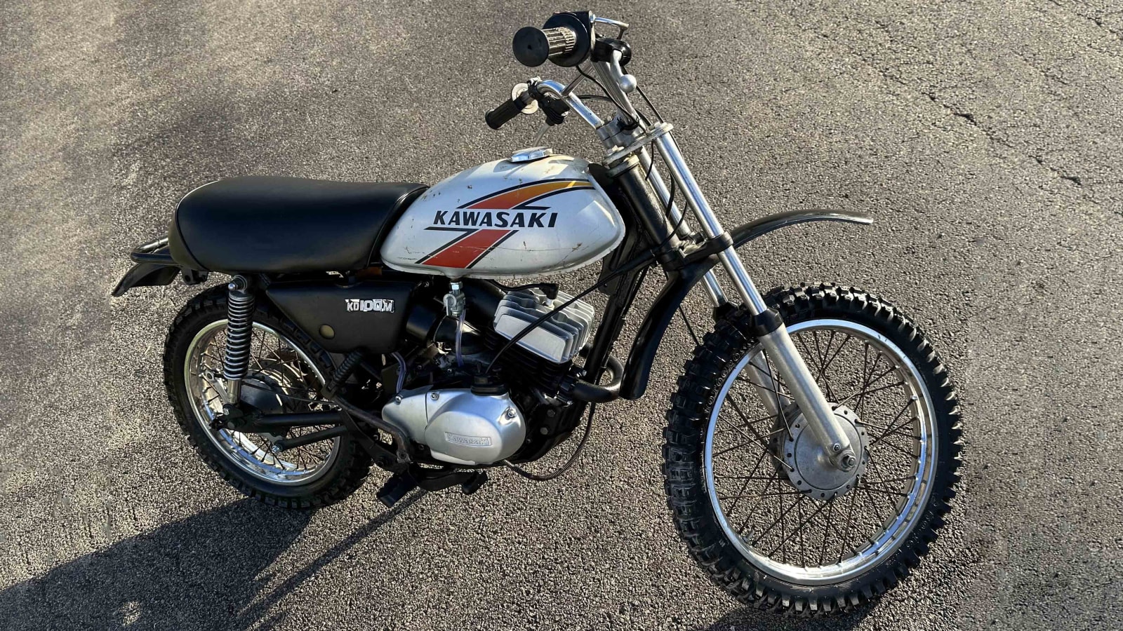 1974 Kawasaki KD 100 M at Indy 2023 as G13 - Mecum Auctions
