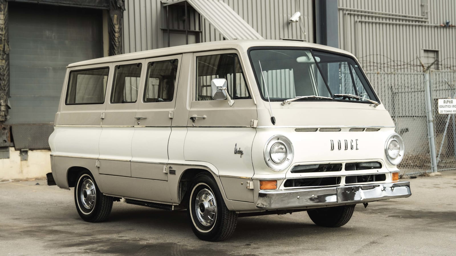 1967 Dodge A100 Custom Sportsman Van at Indy 2023 as W38 - Mecum Auctions