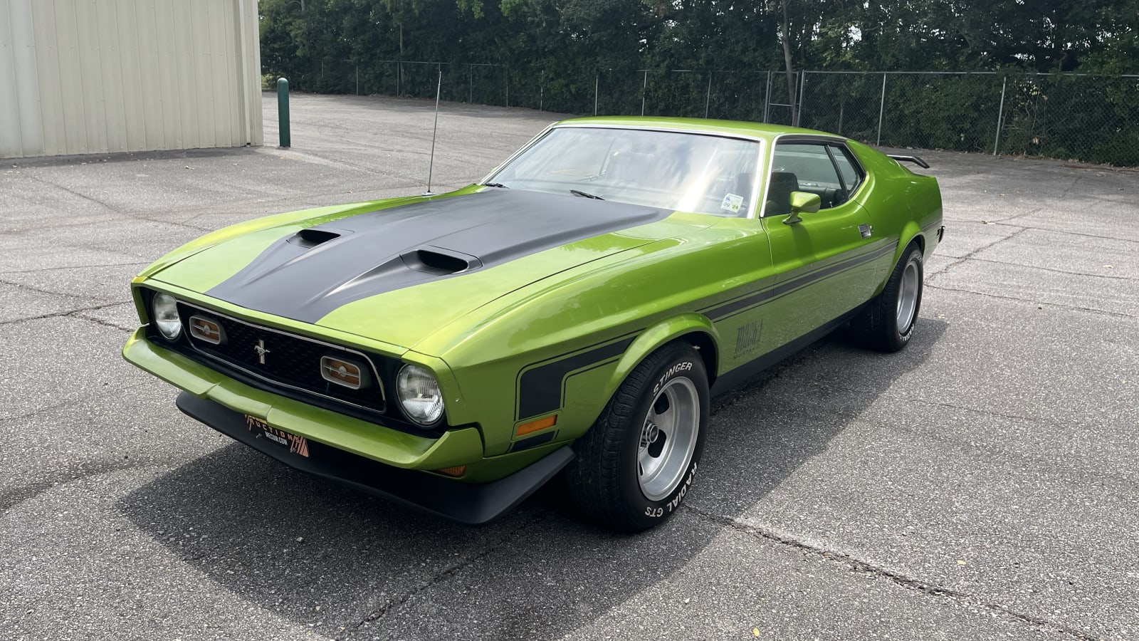1972 Ford Mustang Mach 1 at Tulsa 2023 as F114 - Mecum Auctions