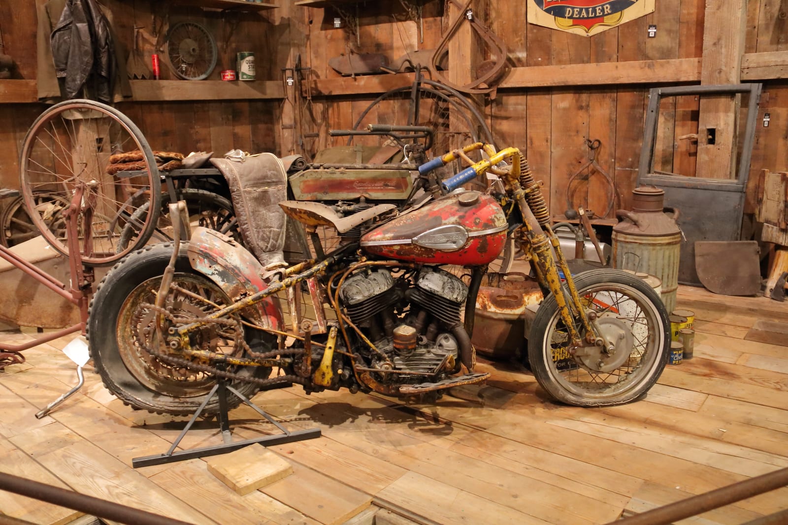 1946 Harley-Davidson WL at From the John Parham Estate Collection 2023 ...