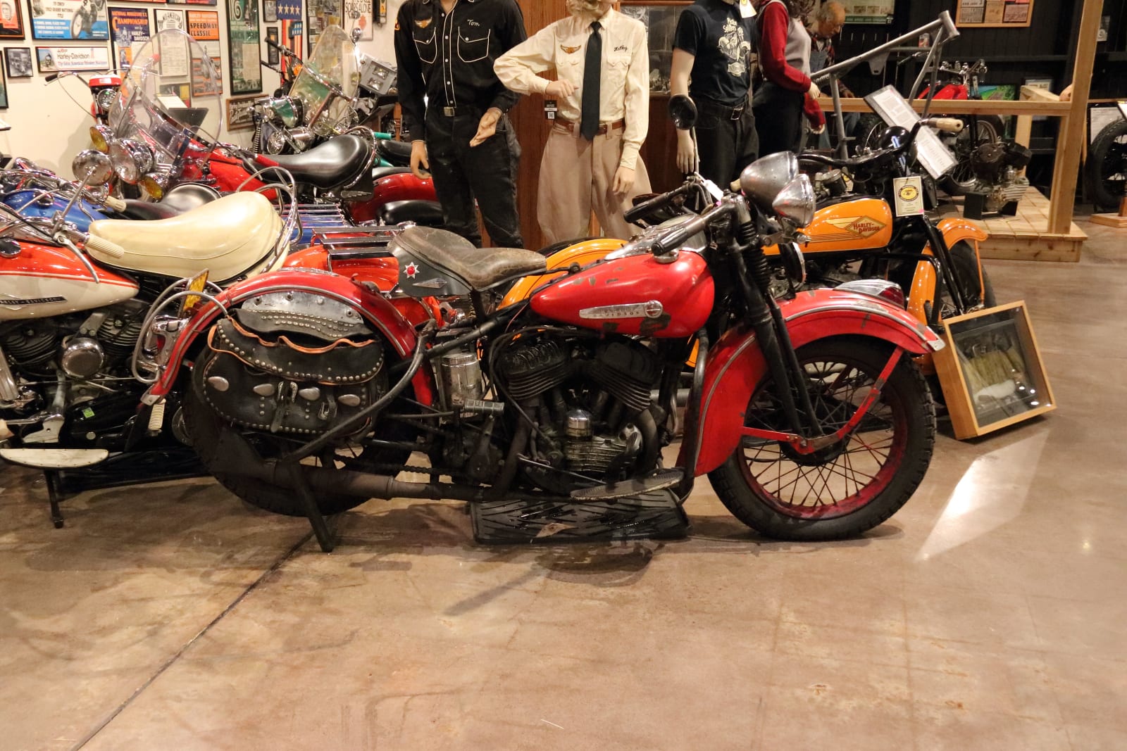 1945 Harley-Davidson WL at From the John Parham Estate Collection 2023 ...