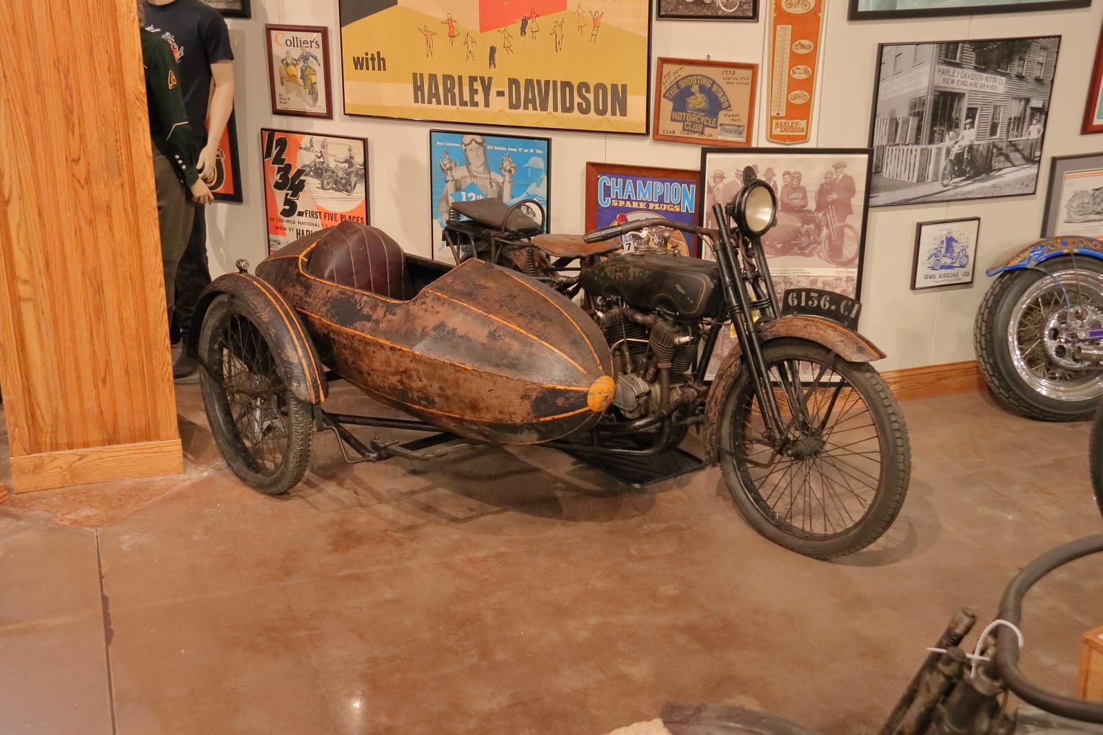 1918 Harley-Davidson Model J With Sidecar at From the John Parham ...