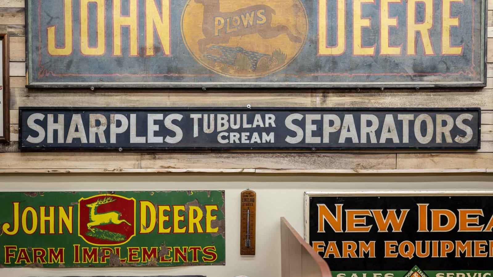 Early 1900s Sharples Tubular Cream Separators Single-Sided Smalt Sign ...